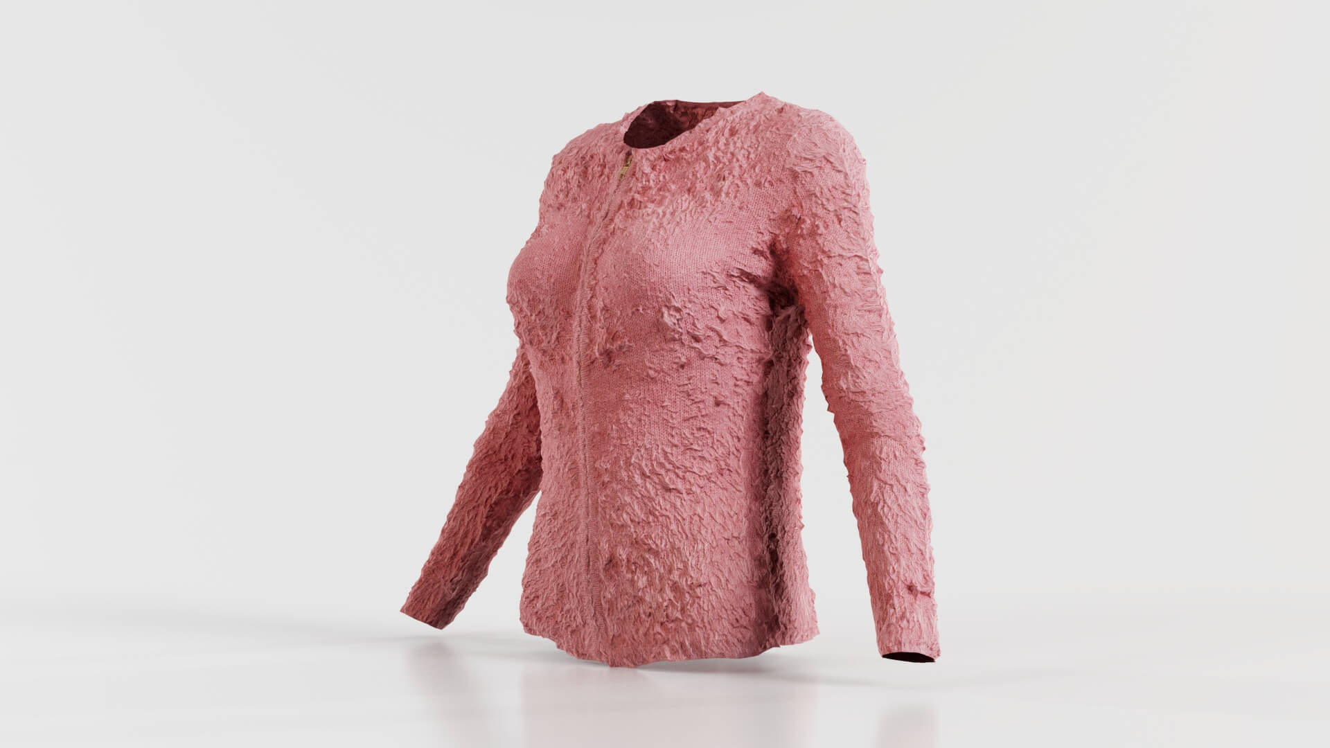 Pink Fur Top - 3D Model by Polygonal Miniatures
