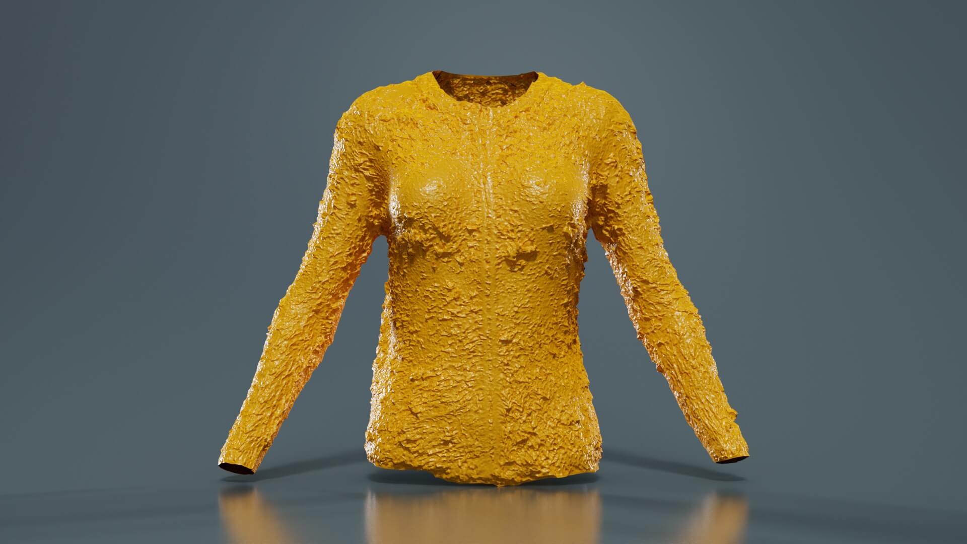 Pink Fur Top - 3D Model by Polygonal Miniatures