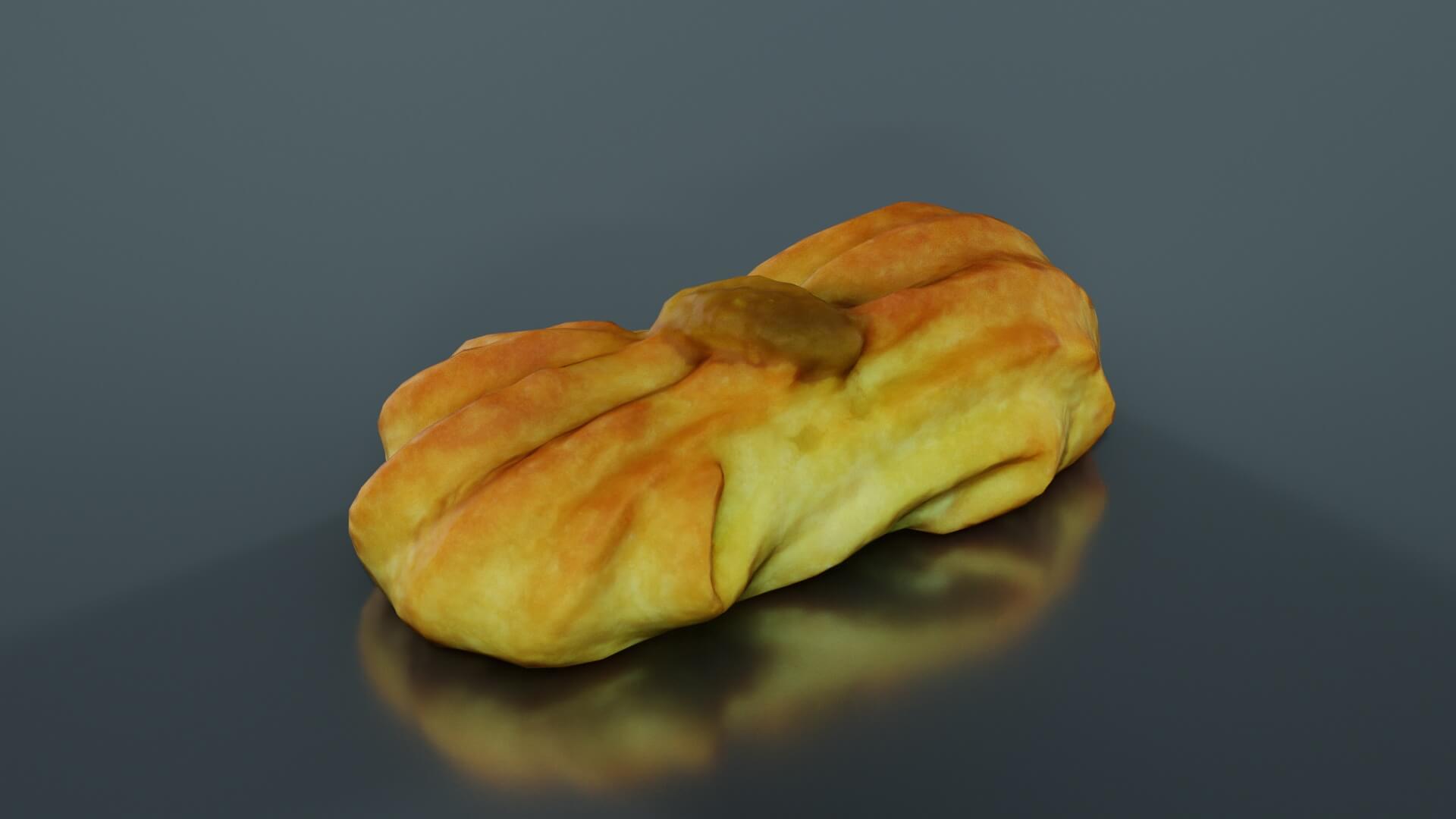 Pistache Cookie - 3D Model by Polygonal Miniatures