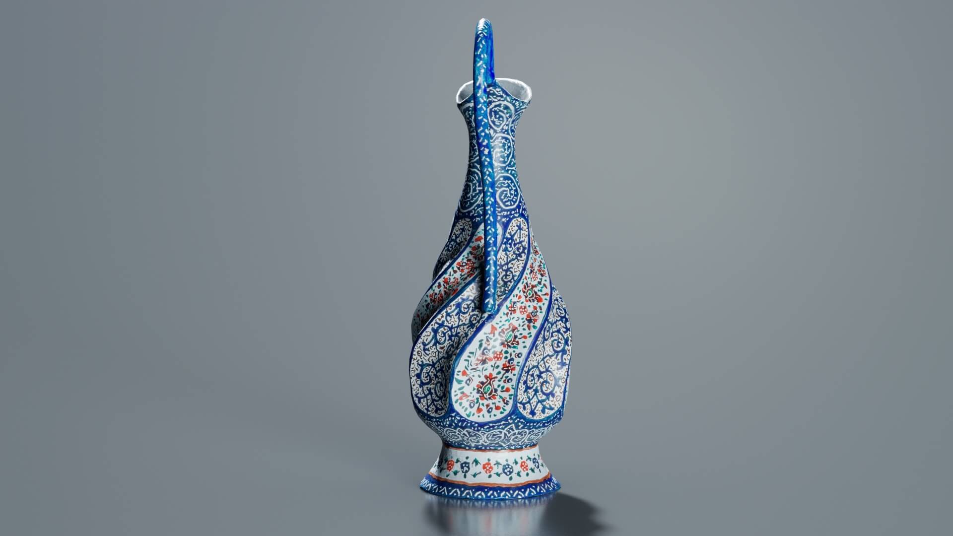 Pitcher - 3D Model by Polygonal Miniatures