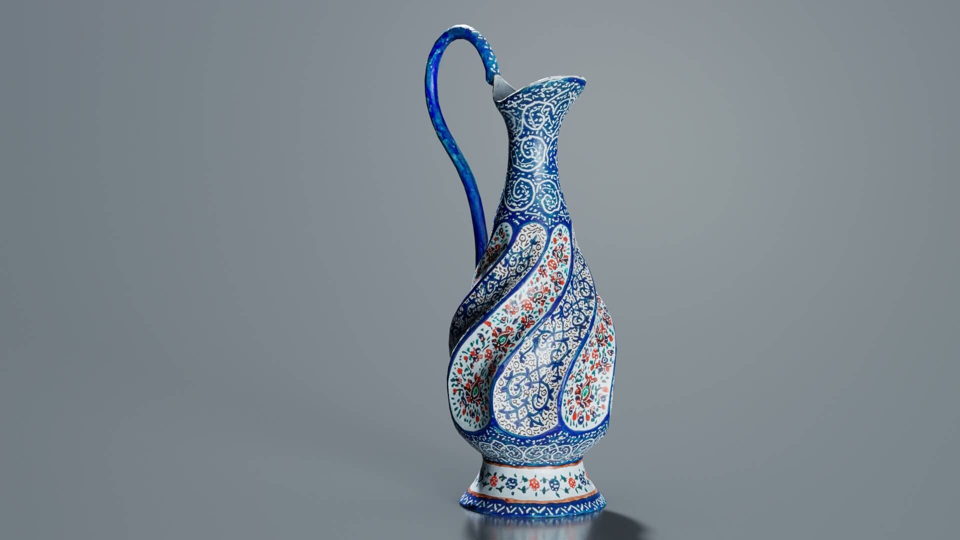 Pitcher - 3D Model by Polygonal Miniatures