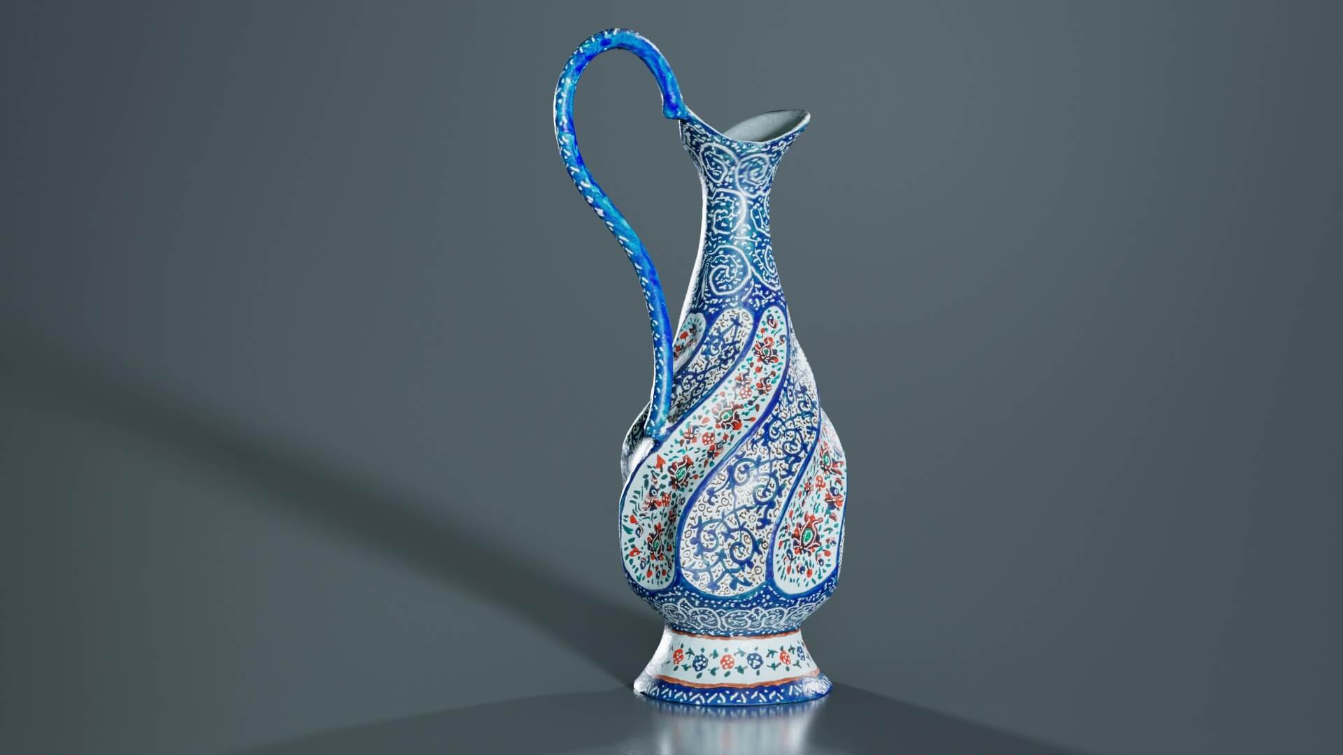 Pitcher - 3D Model by Polygonal Miniatures