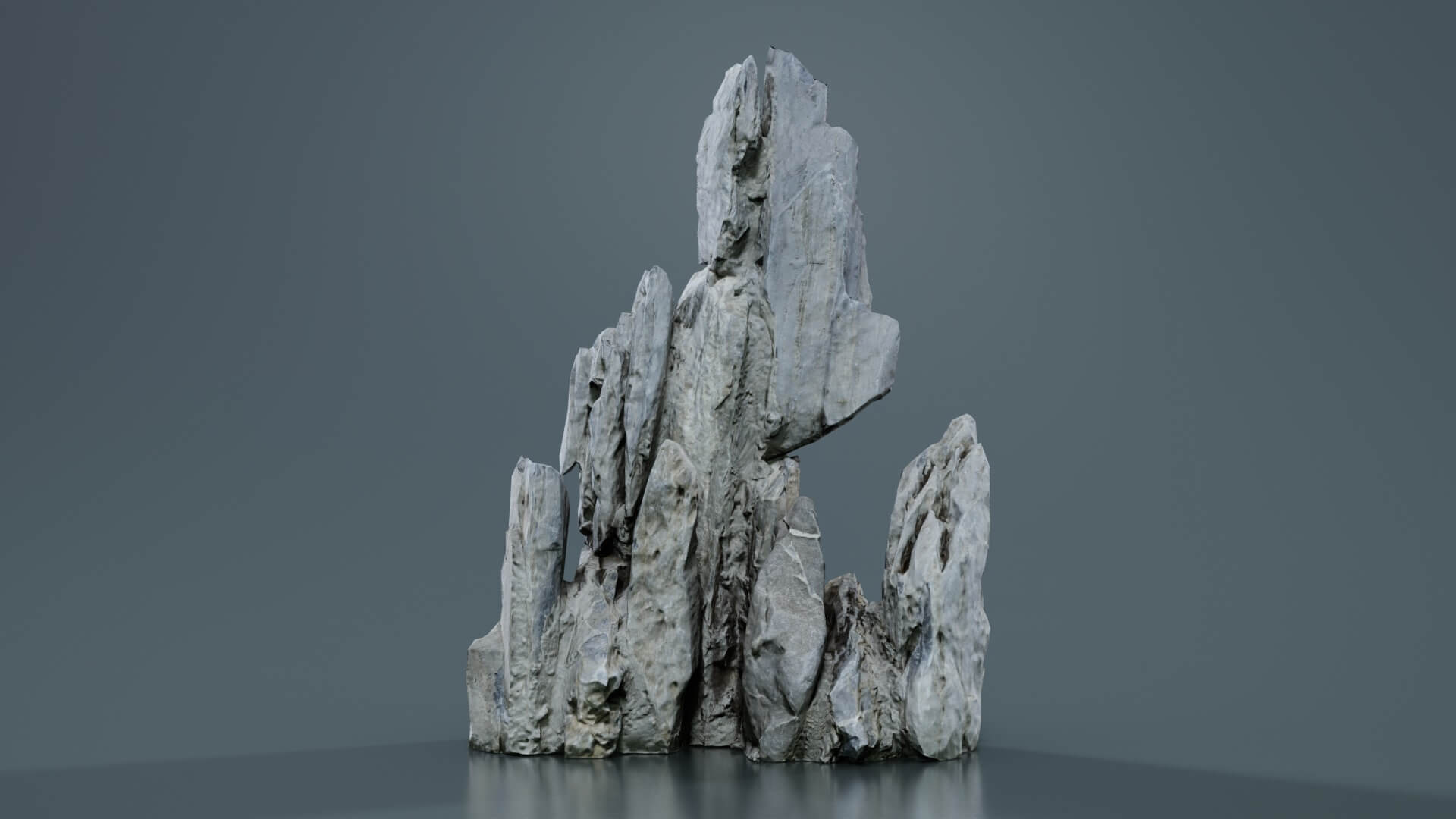 Pointy Rock 1 - 3D Model by Polygonal Miniatures