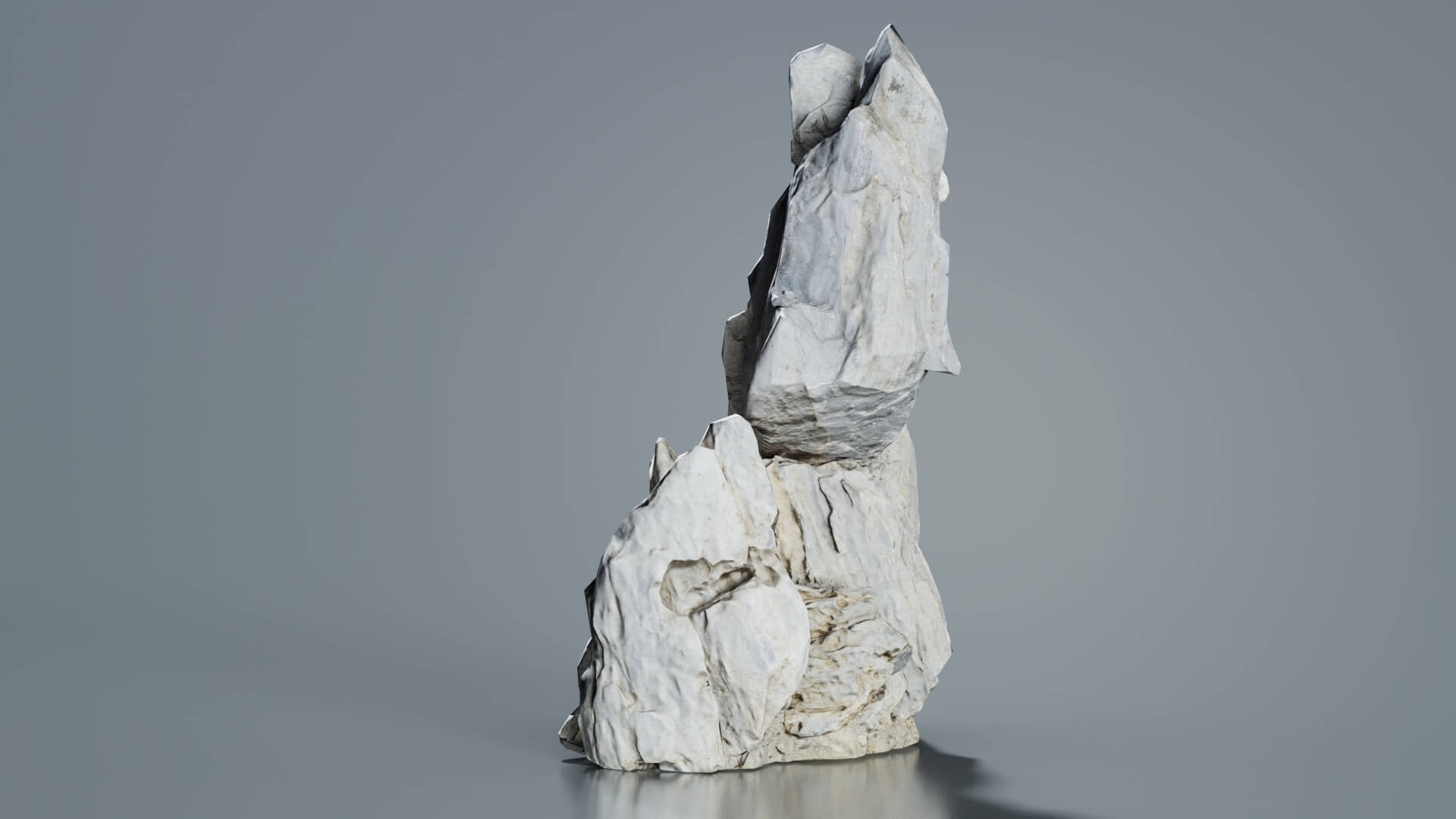 Pointy Rock 1 - 3D Model by Polygonal Miniatures