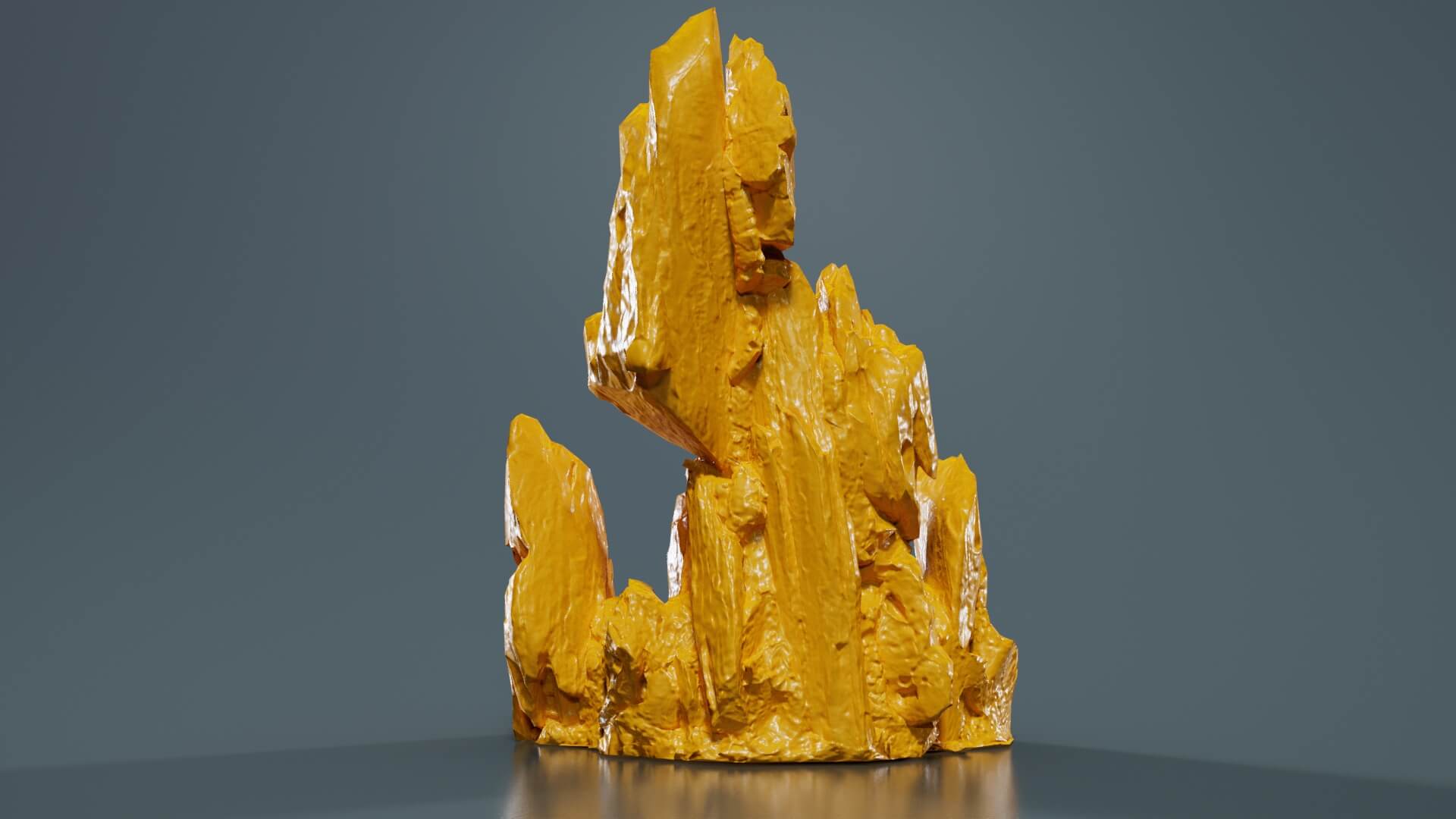 Pointy Rock 1 - 3D Model by Polygonal Miniatures