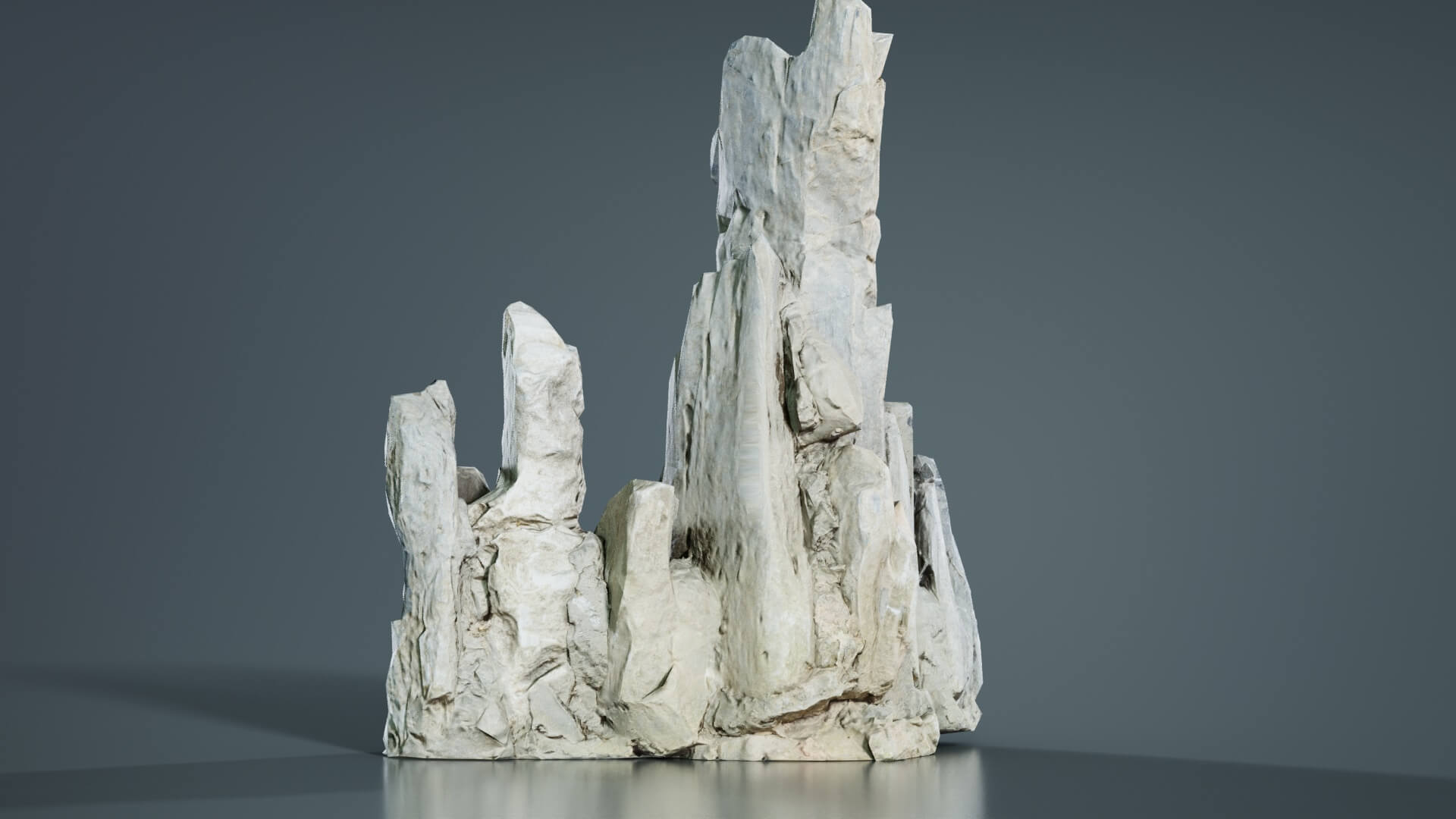 Pointy Rock 2 - 3D Model by Polygonal Miniatures