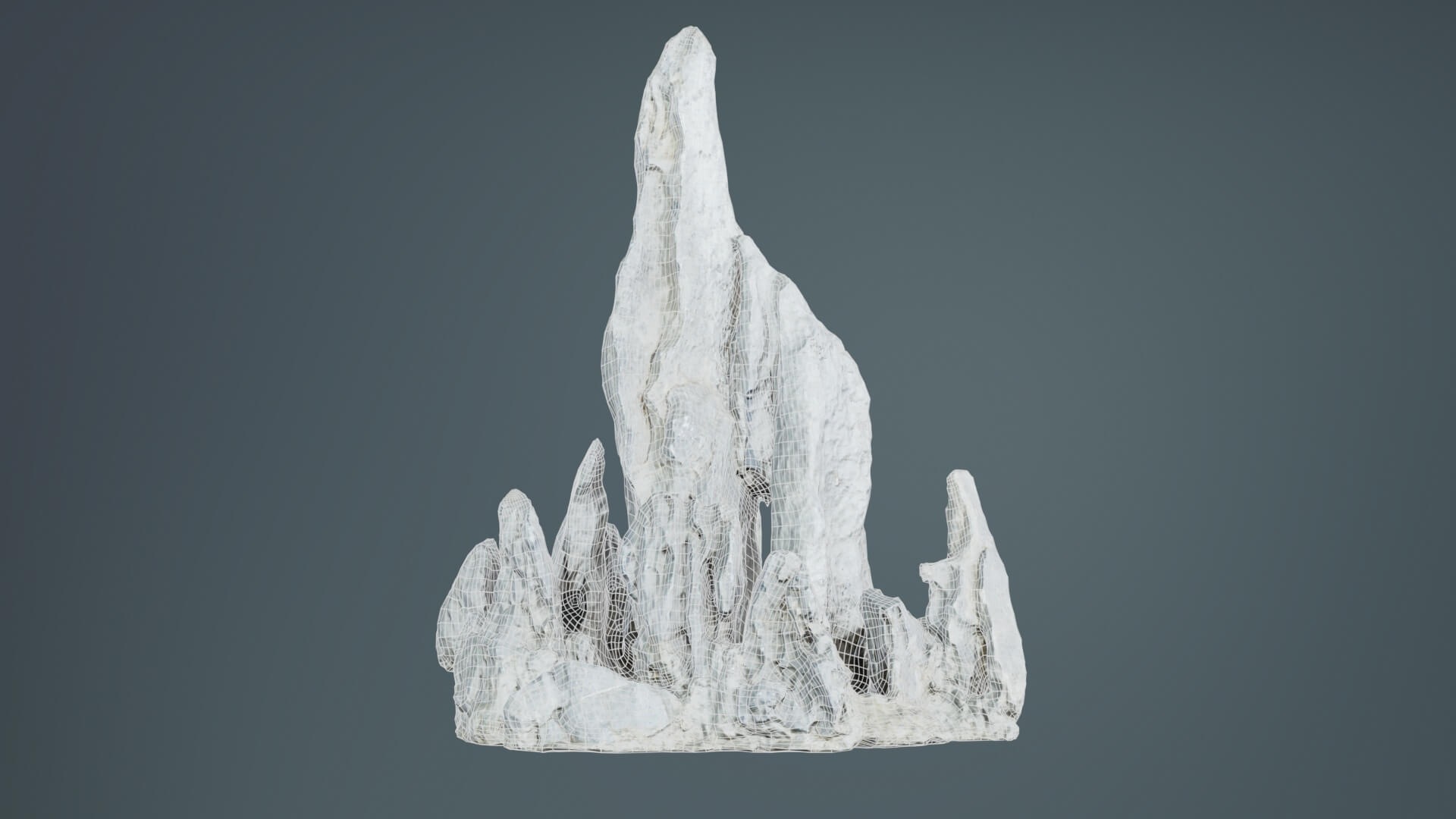 Pointy Rock 4 - 3D Model by Polygonal Miniatures