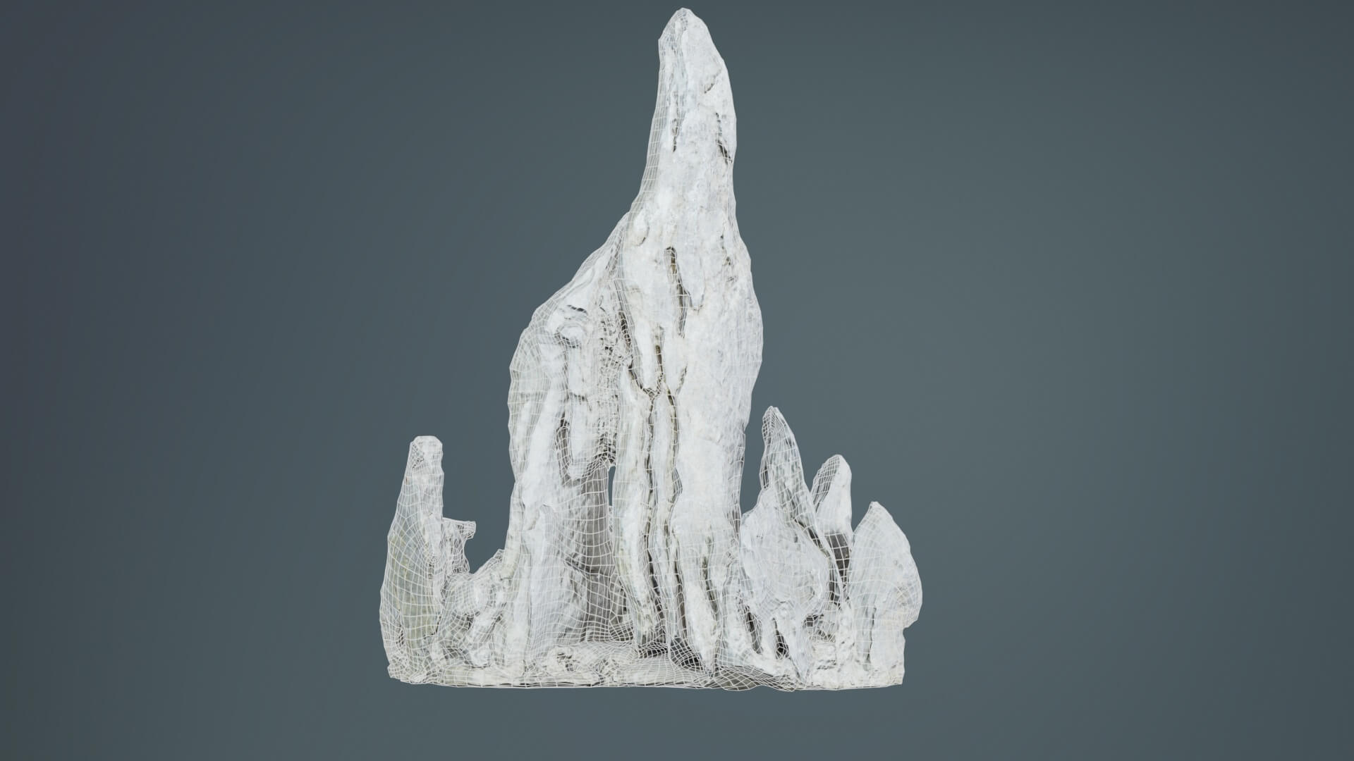 Pointy Rock 4 - 3D Model by Polygonal Miniatures