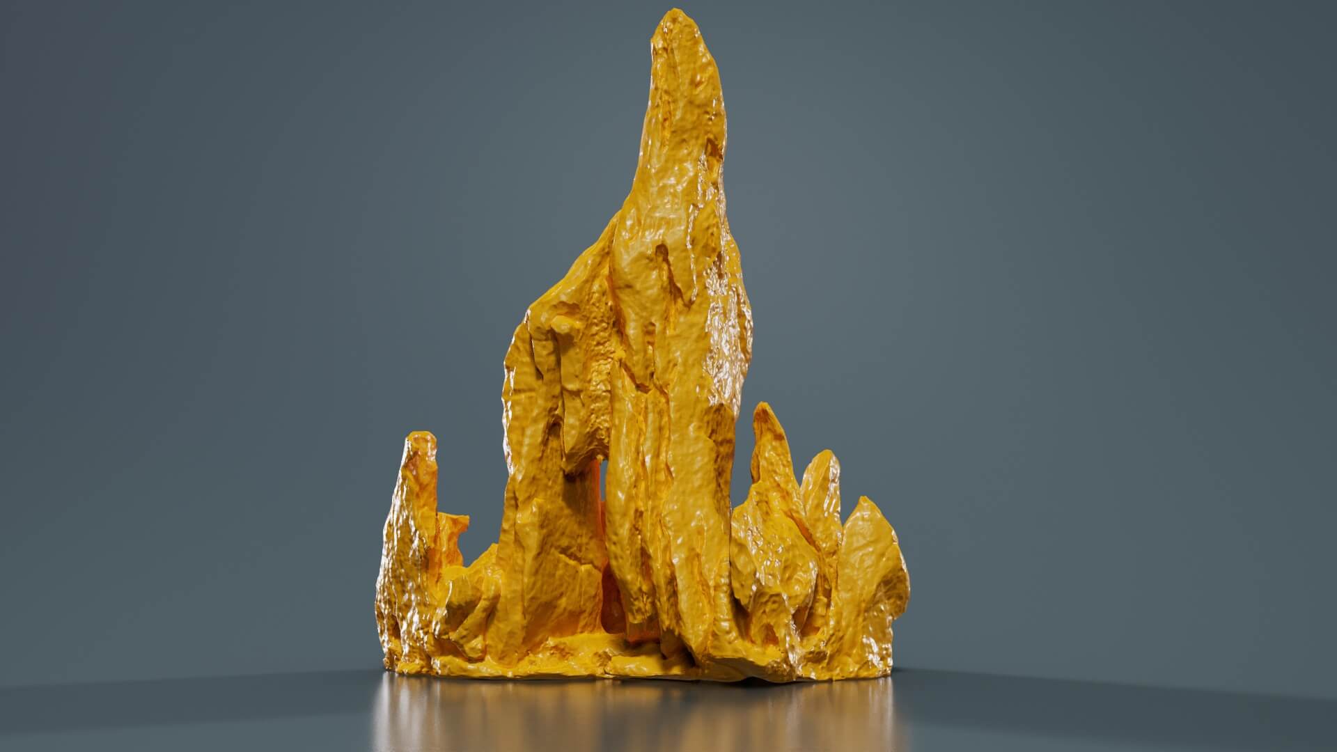 Pointy Rock 4 - 3D Model by Polygonal Miniatures