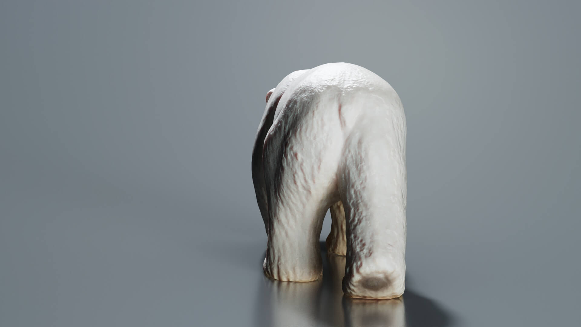 Polar Bear - 3D Model by Polygonal Miniatures