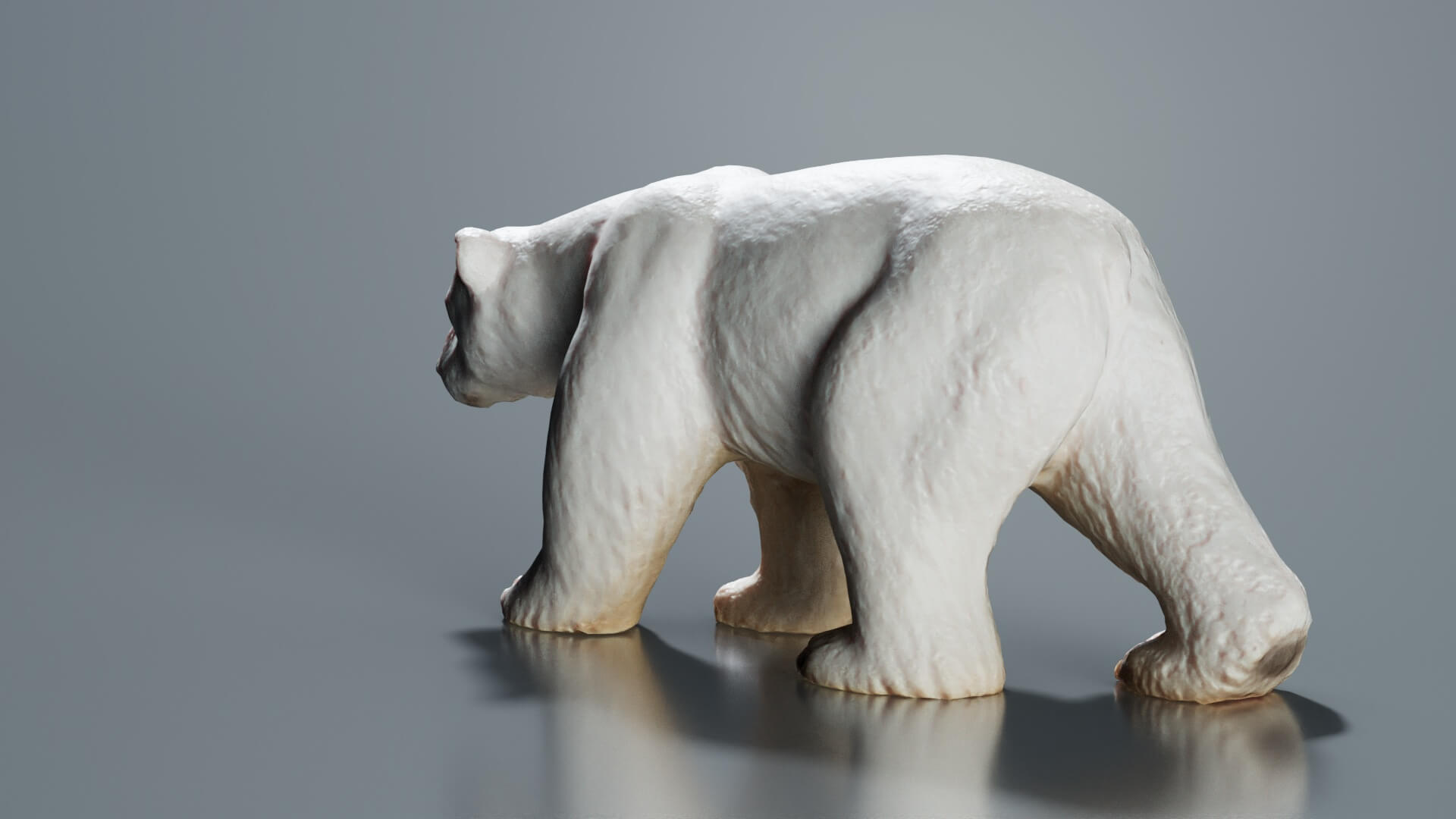 Polar Bear - 3D Model by Polygonal Miniatures