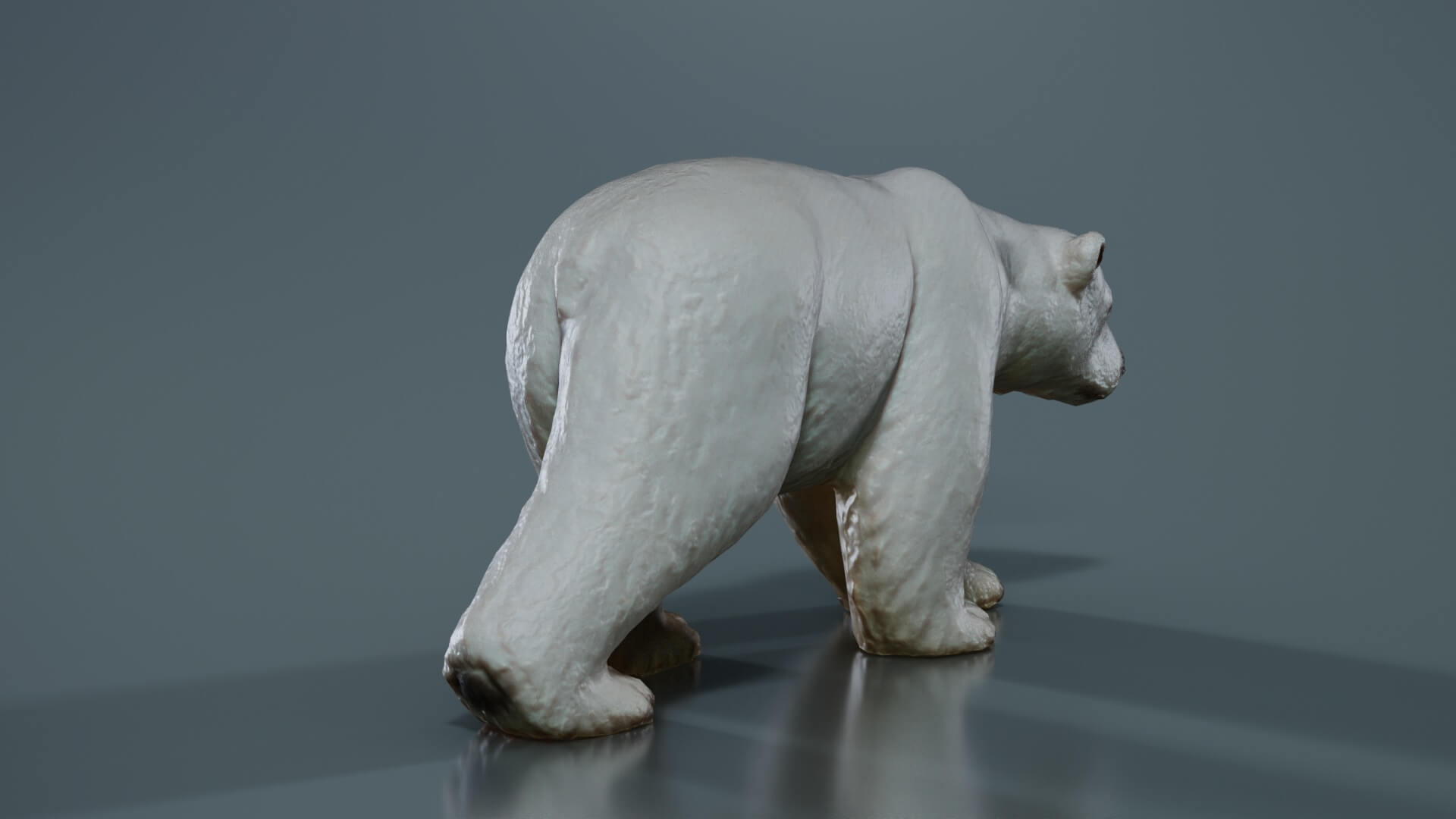 Polar Bear - 3D Model by Polygonal Miniatures
