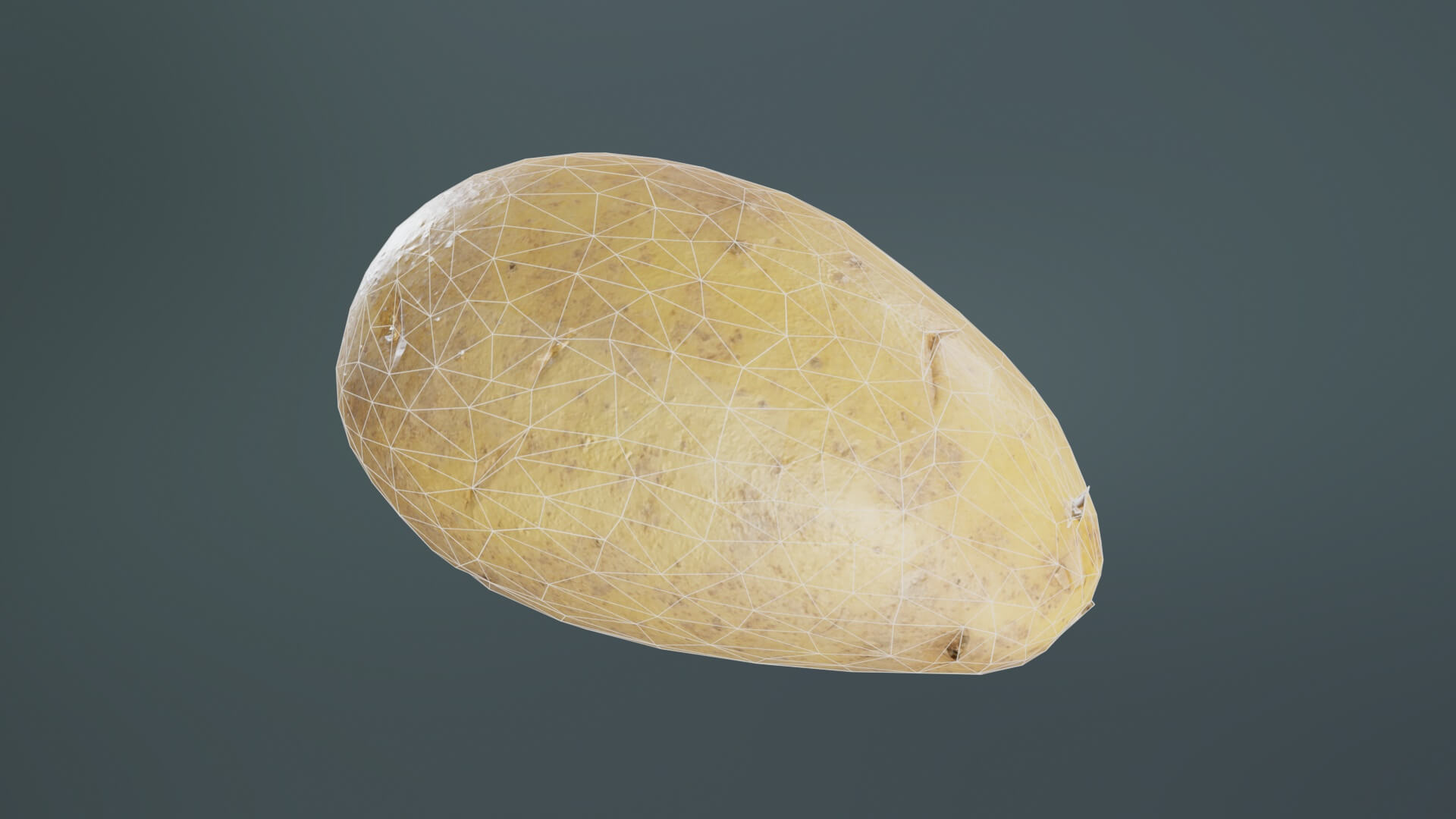 Potato 1 - 3D Model by Polygonal Miniatures
