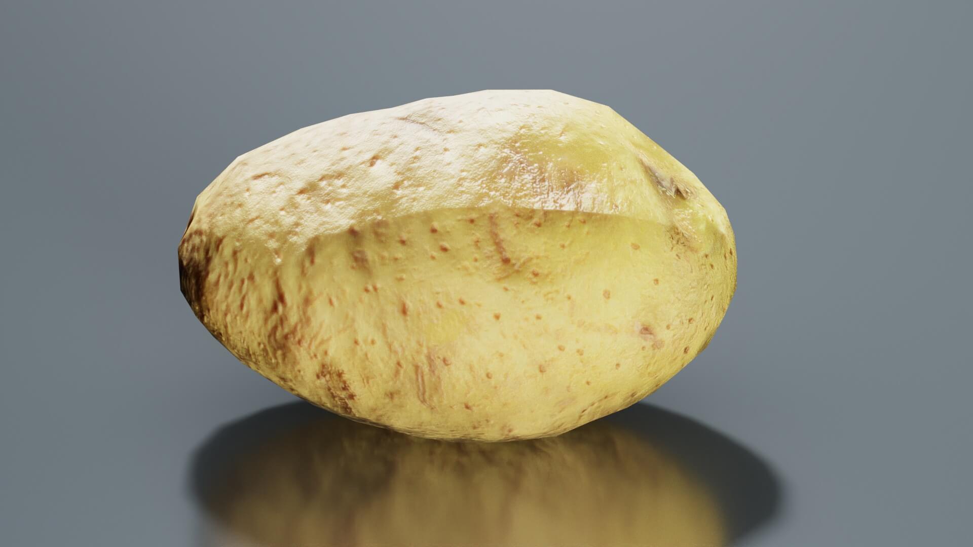 Potato - 3D Model by Polygonal Miniatures