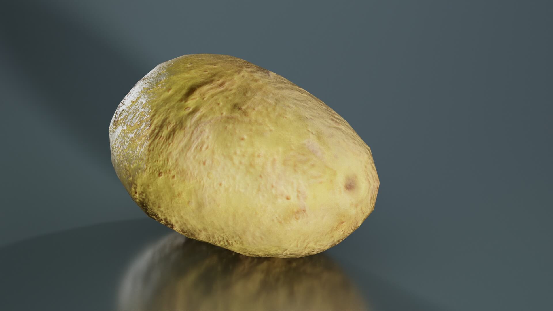 Potato - 3D Model by Polygonal Miniatures