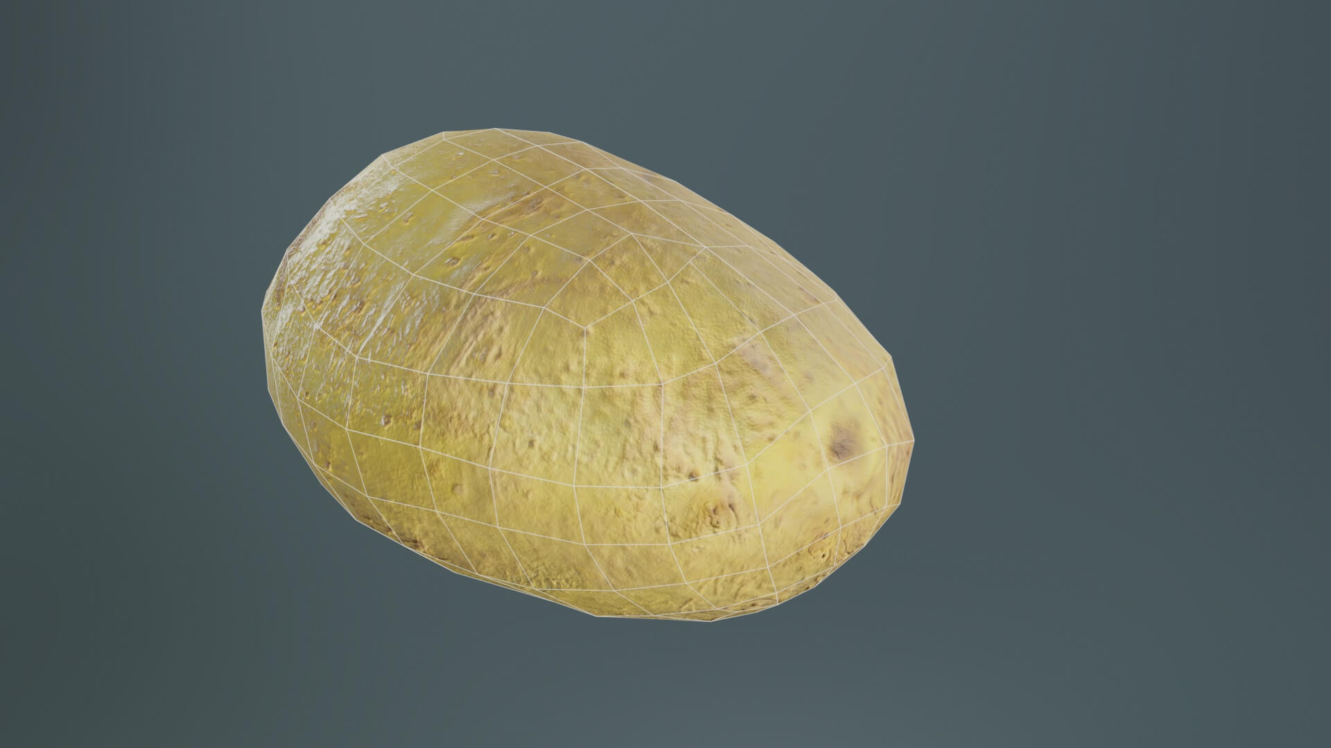 Potato - 3D Model by Polygonal Miniatures
