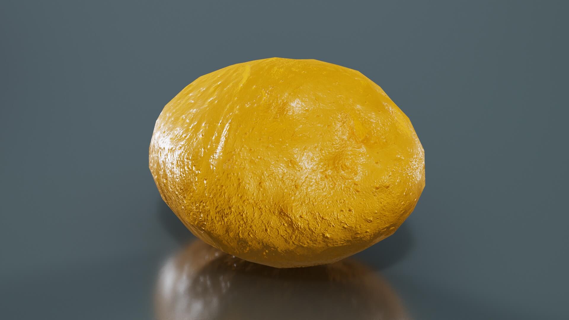Potato - 3D Model by Polygonal Miniatures