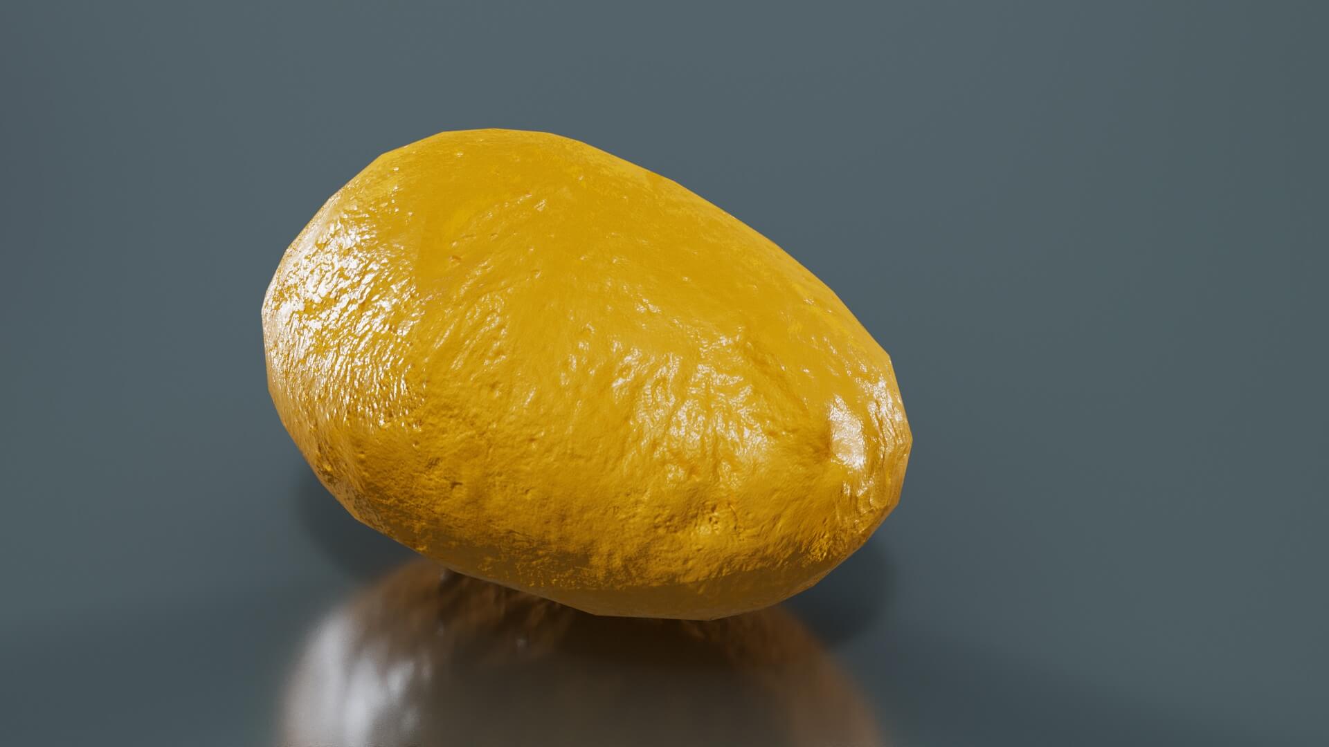 Potato - 3D Model by Polygonal Miniatures