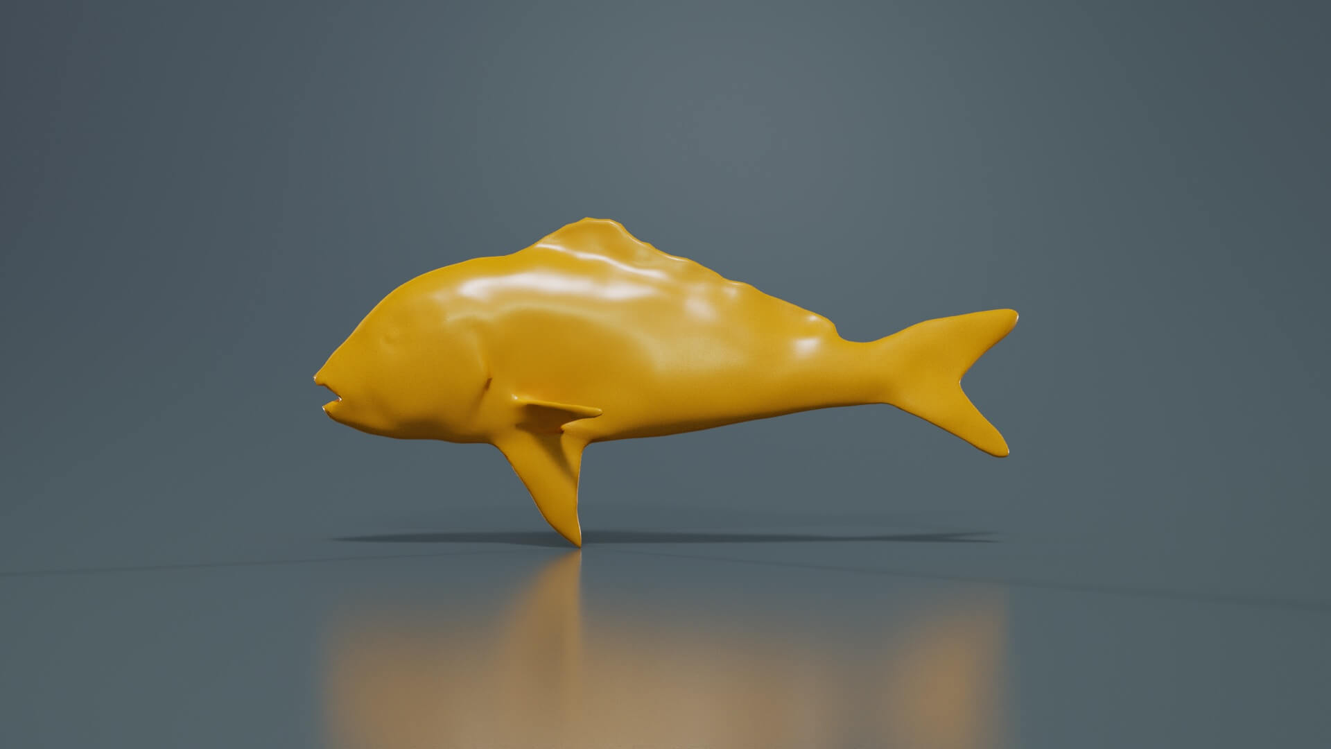 Prehistoric Fish - 3D Model by Polygonal Miniatures