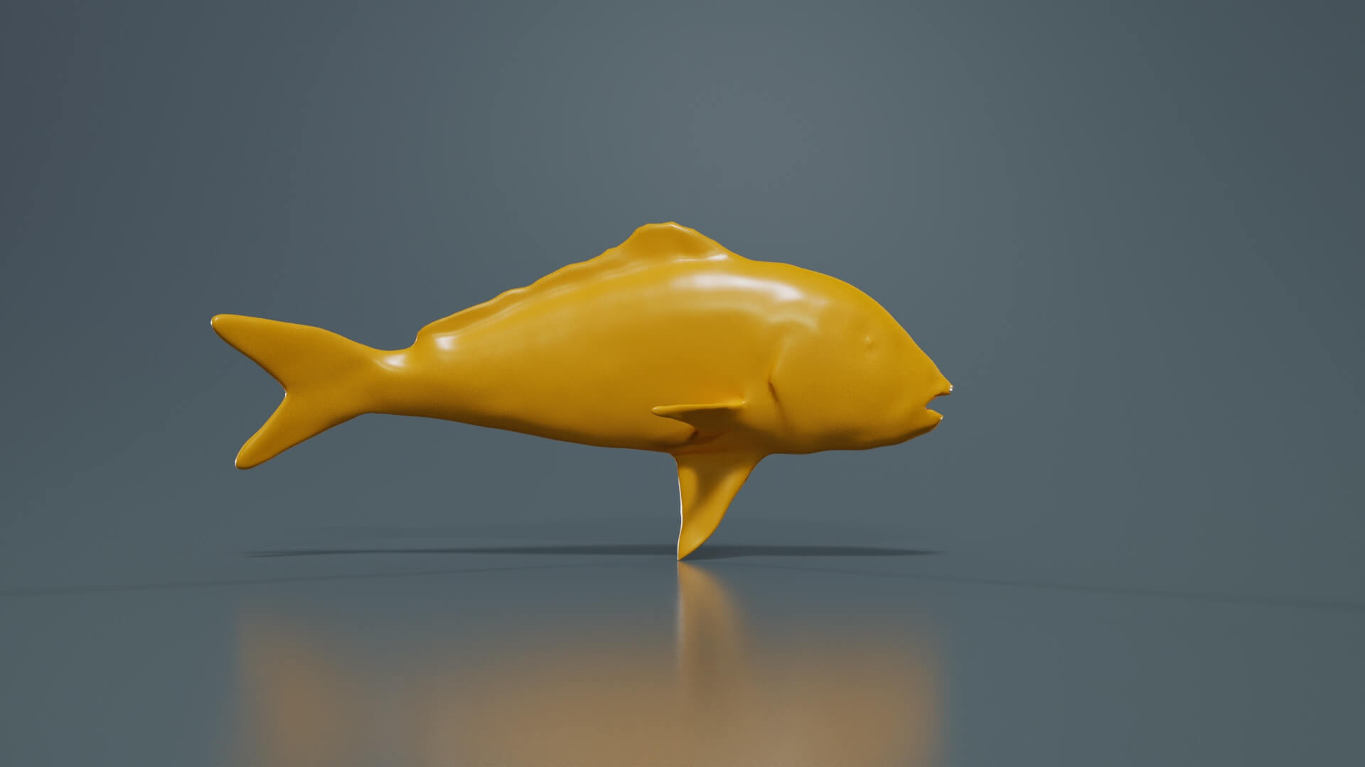 Prehistoric Fish - 3D Model by Polygonal Miniatures