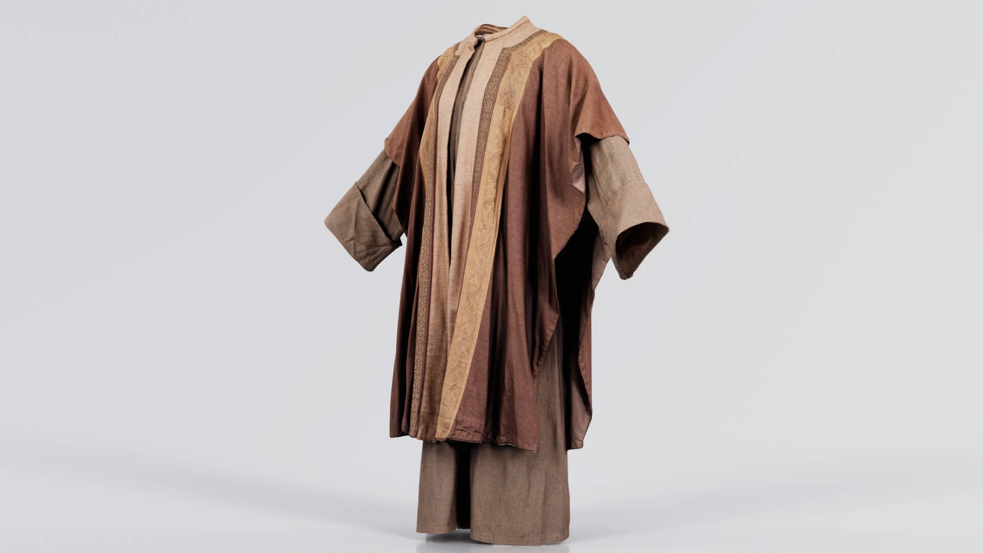 Priest Cape - 3D Model by Polygonal Miniatures