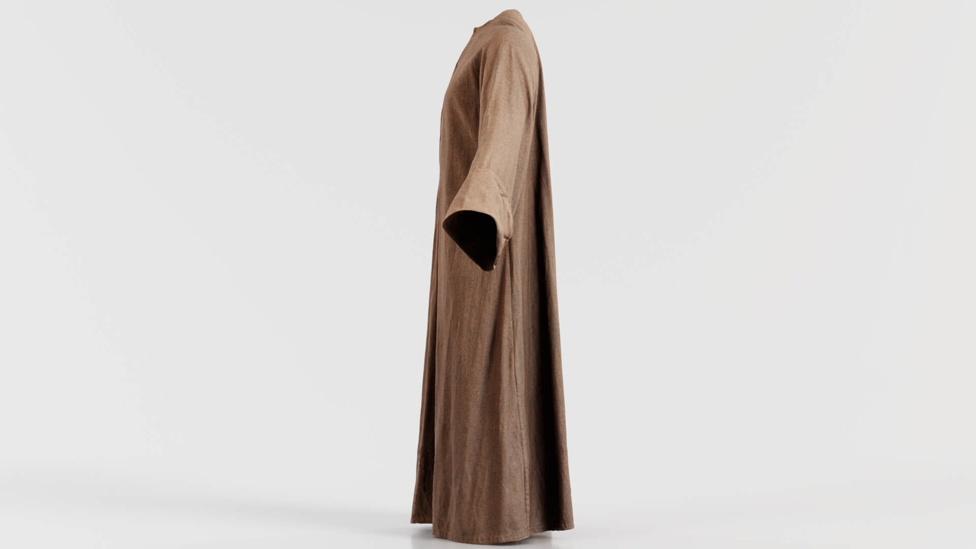 Priest Robe - 3D Model by Polygonal Miniatures