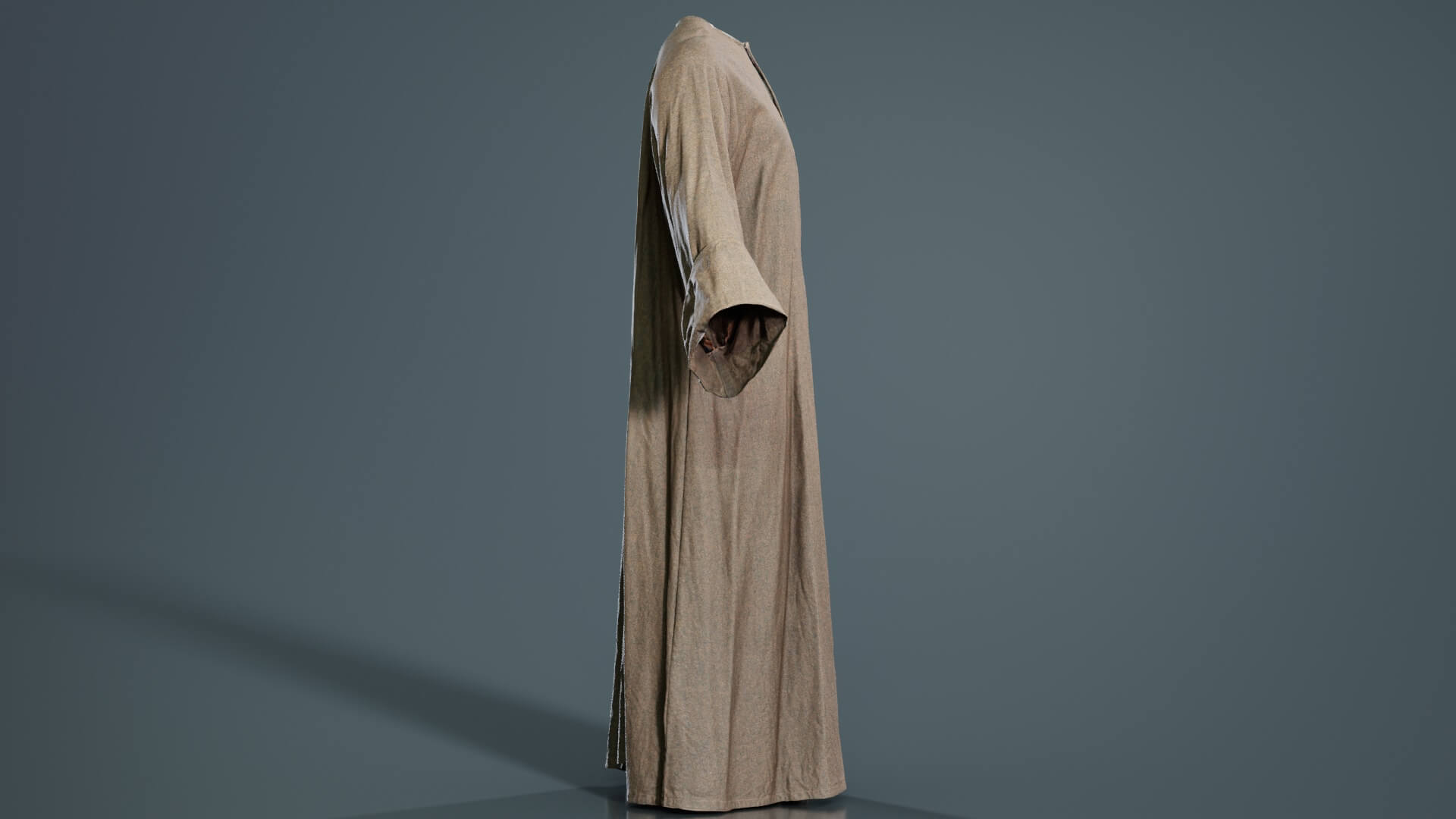 Priest Robe - 3D Model by Polygonal Miniatures