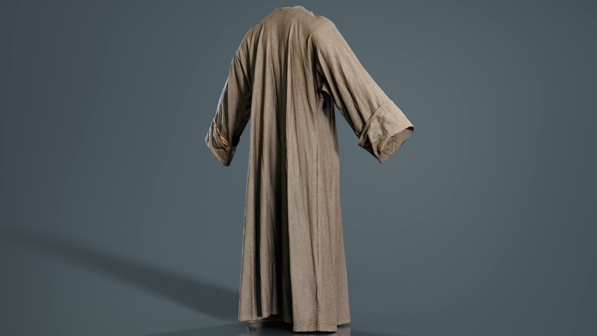 Priest Robe - 3D Model by Polygonal Miniatures