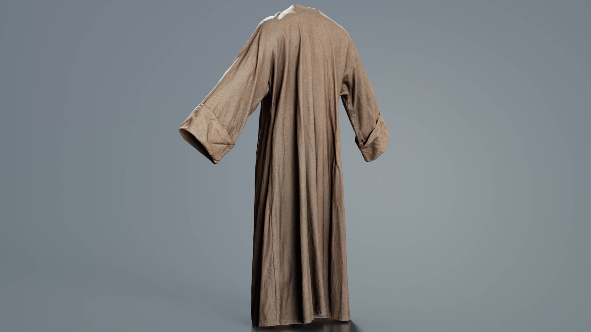 Priest Robe - 3D Model by Polygonal Miniatures