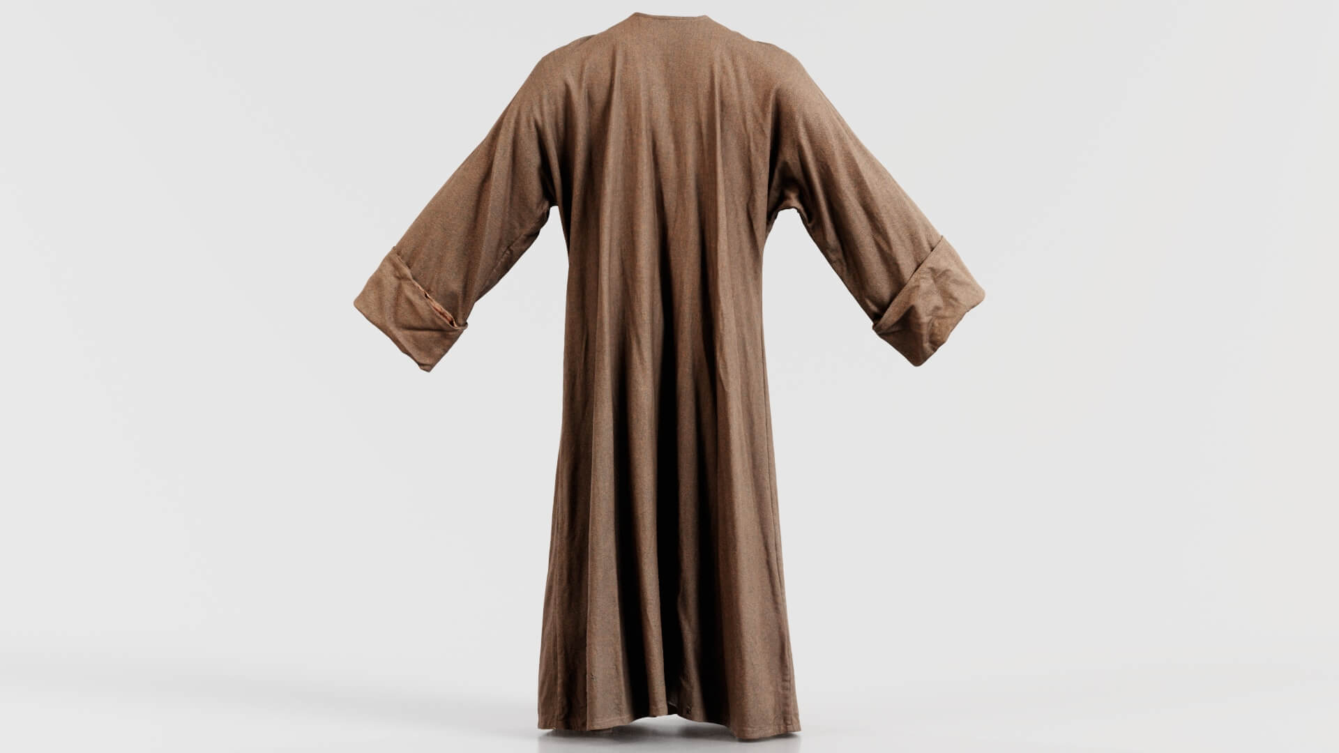 Priest Robe - 3D Model by Polygonal Miniatures