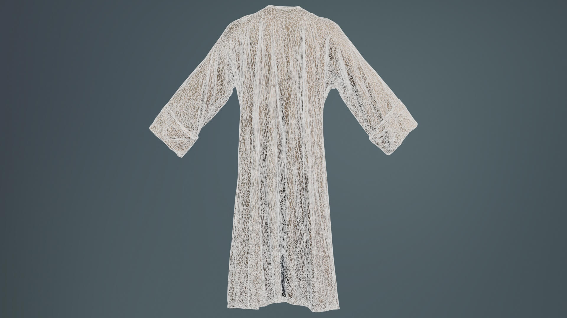 Priest Robe - 3D Model by Polygonal Miniatures