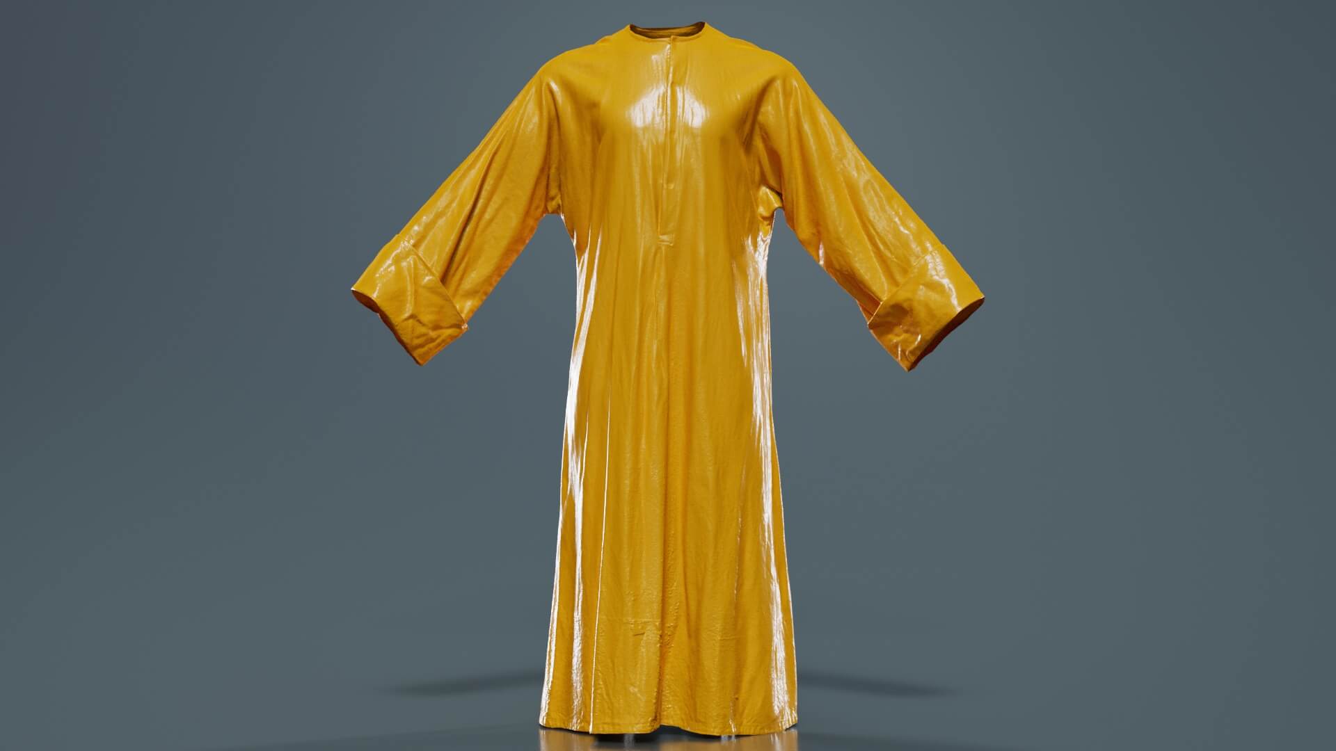 Priest Robe - 3D Model by Polygonal Miniatures