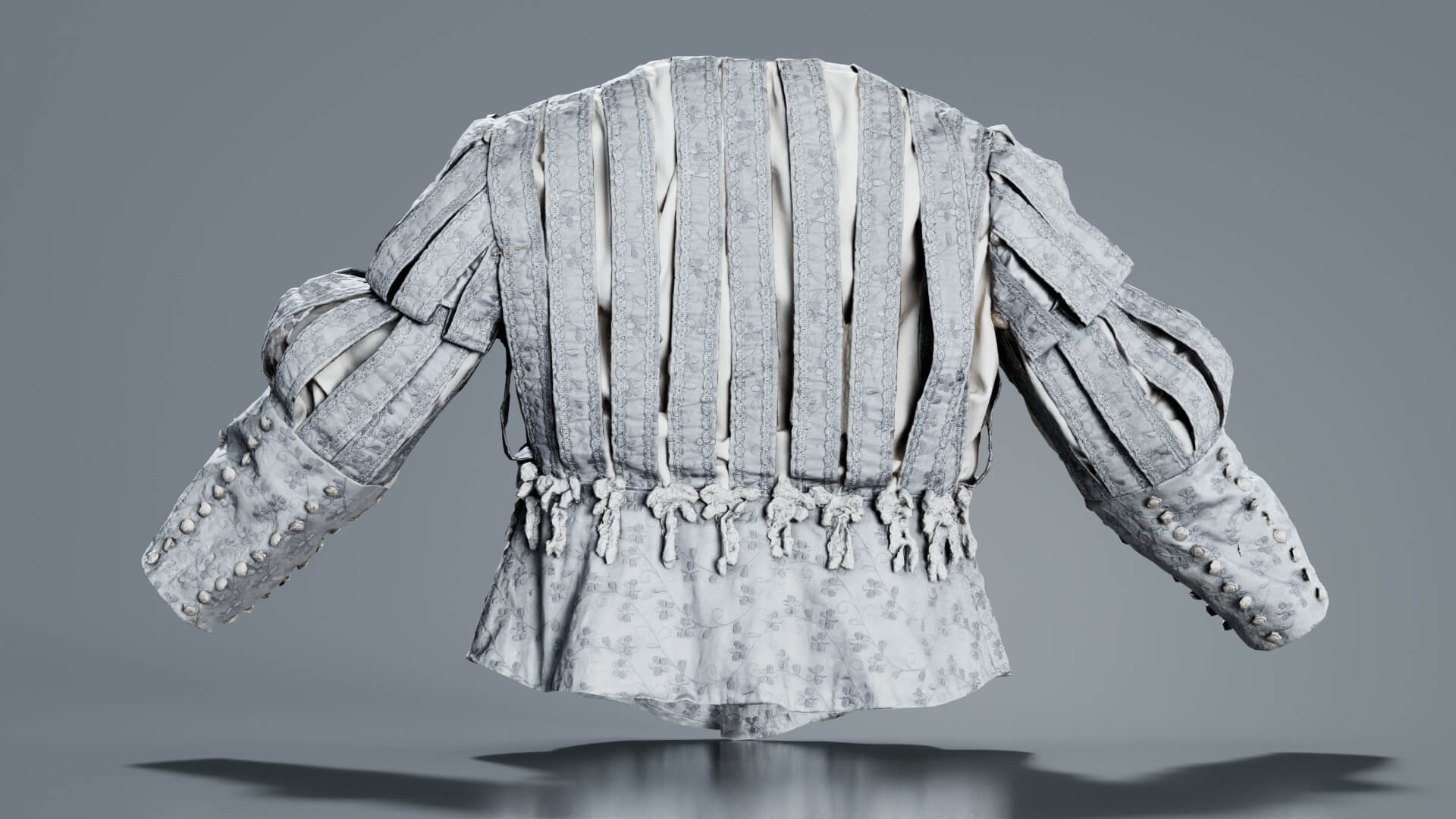 Prince Jacket Puff - 3D Model by Polygonal Miniatures