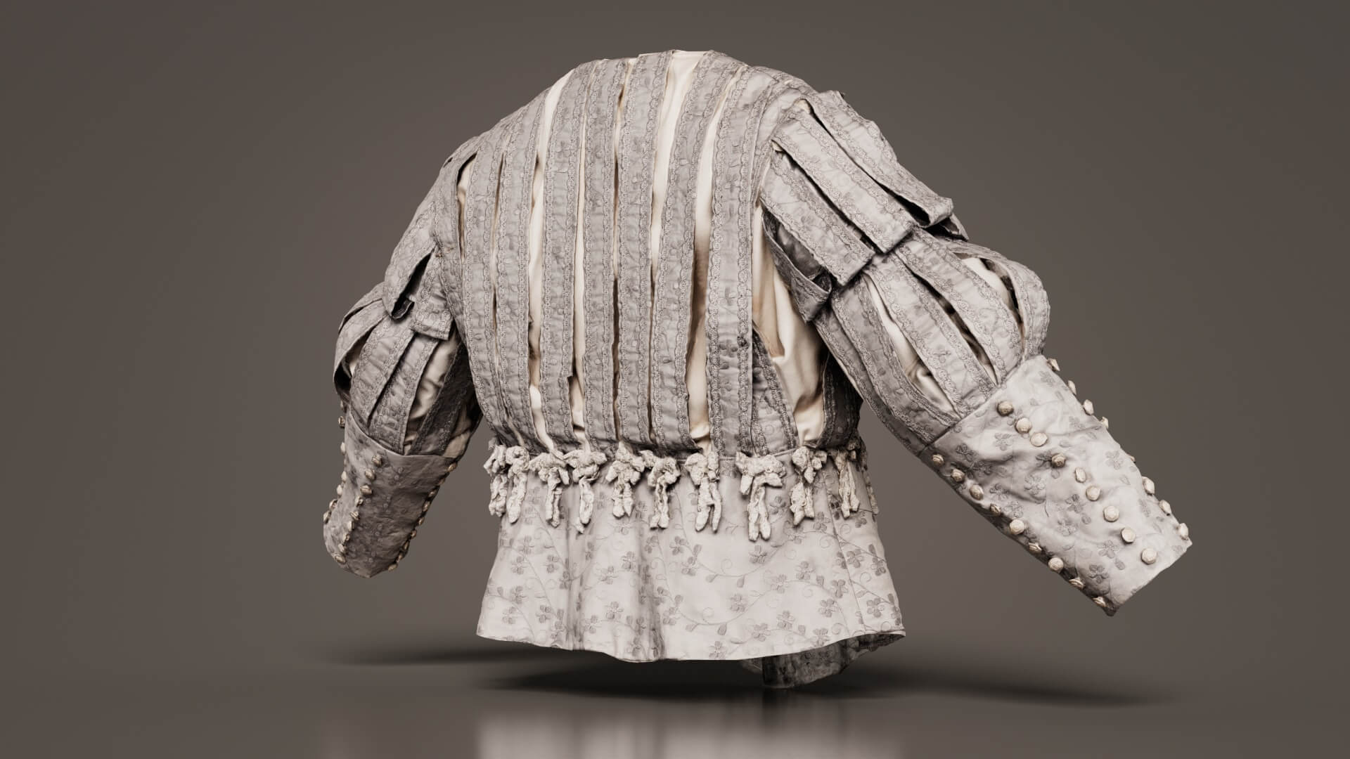 Prince Jacket Puff - 3D Model by Polygonal Miniatures