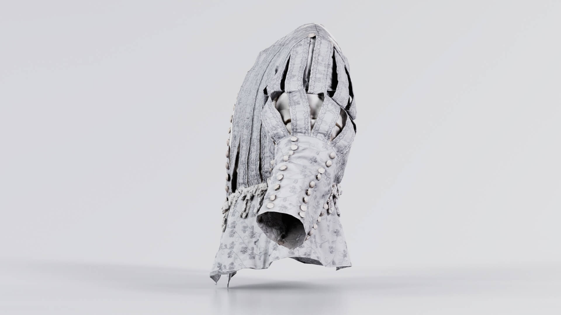 Prince Jacket Puff - 3D Model by Polygonal Miniatures