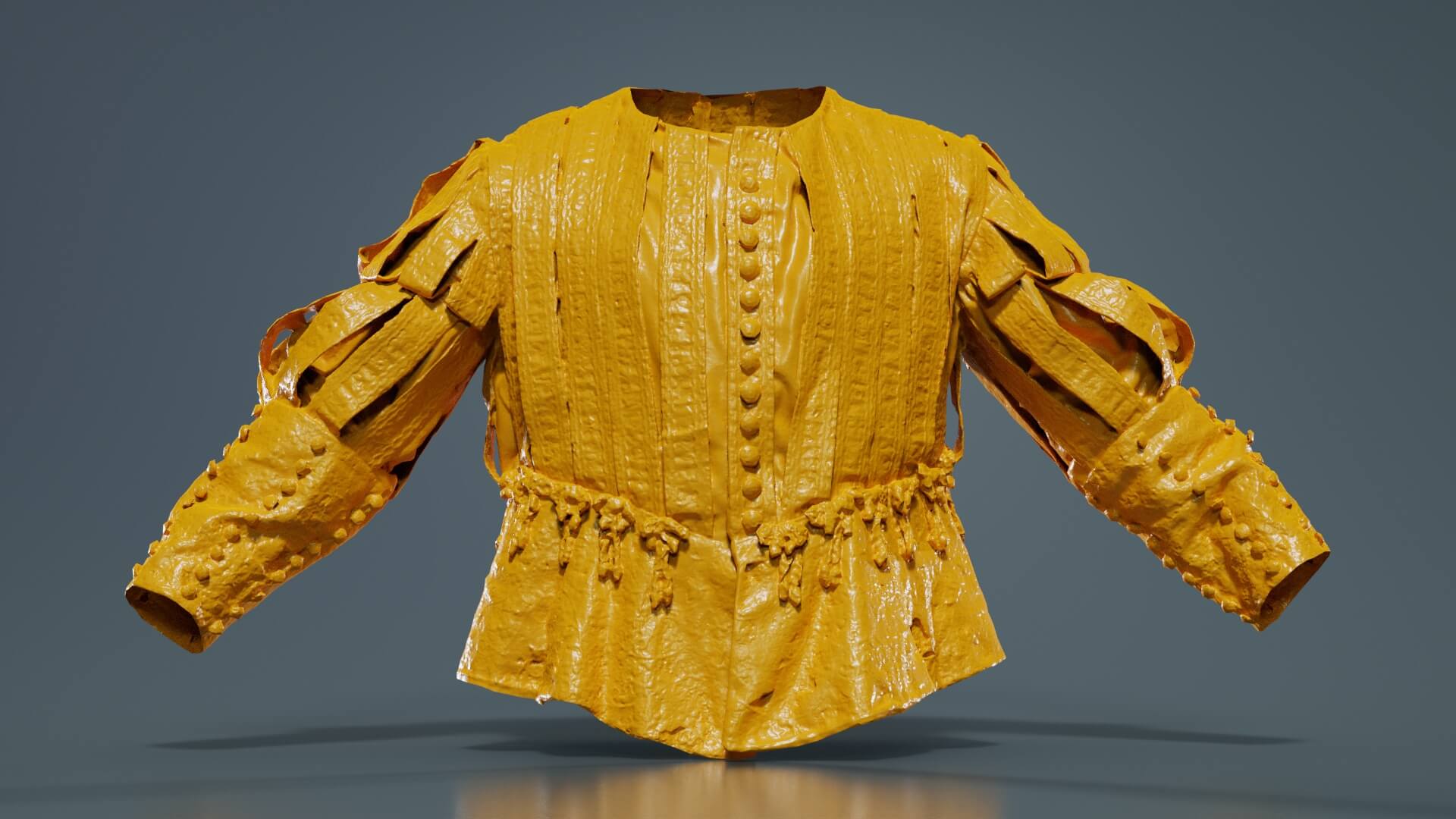 Prince Jacket Puff - 3D Model by Polygonal Miniatures