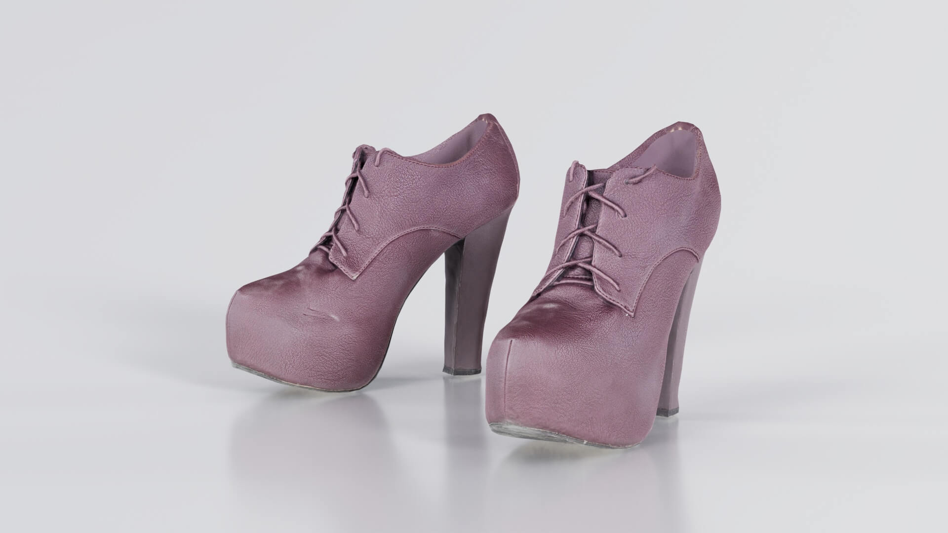 Purple Boot - 3D Model by Polygonal Miniatures