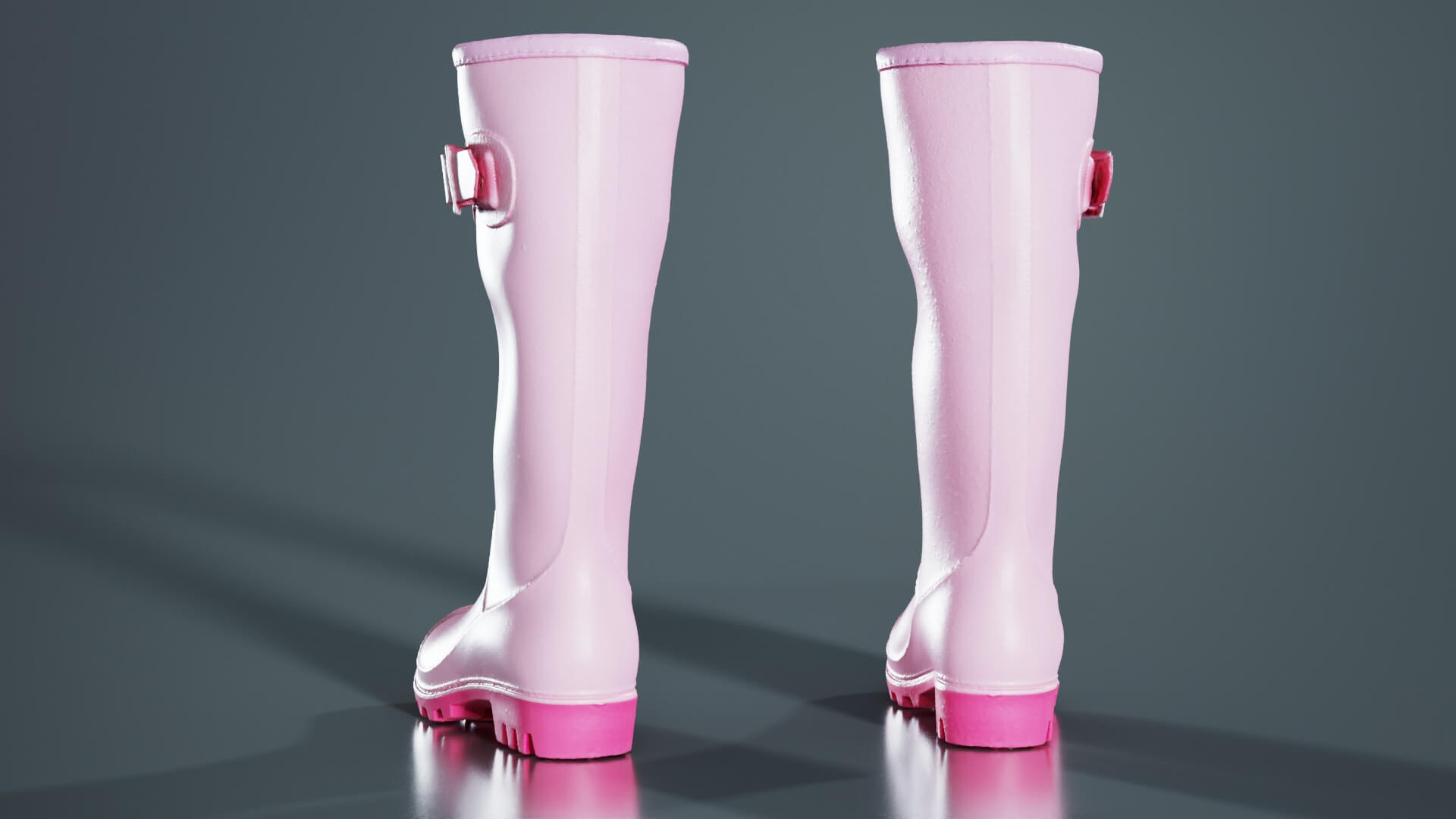 Rain Boots - 3D Model by Polygonal Miniatures