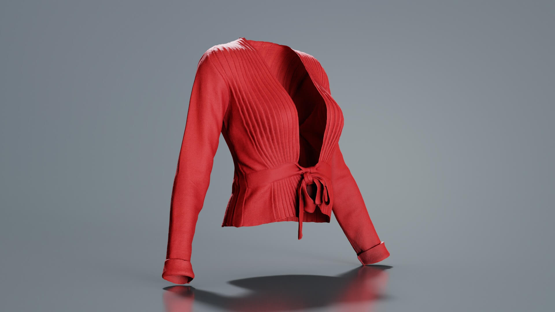 Red Cardigan Belt - 3D Model by Polygonal Miniatures