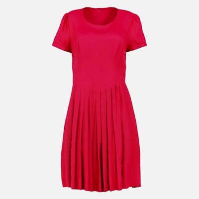 Red Fold Dress - 3D Model by Polygonal Miniatures