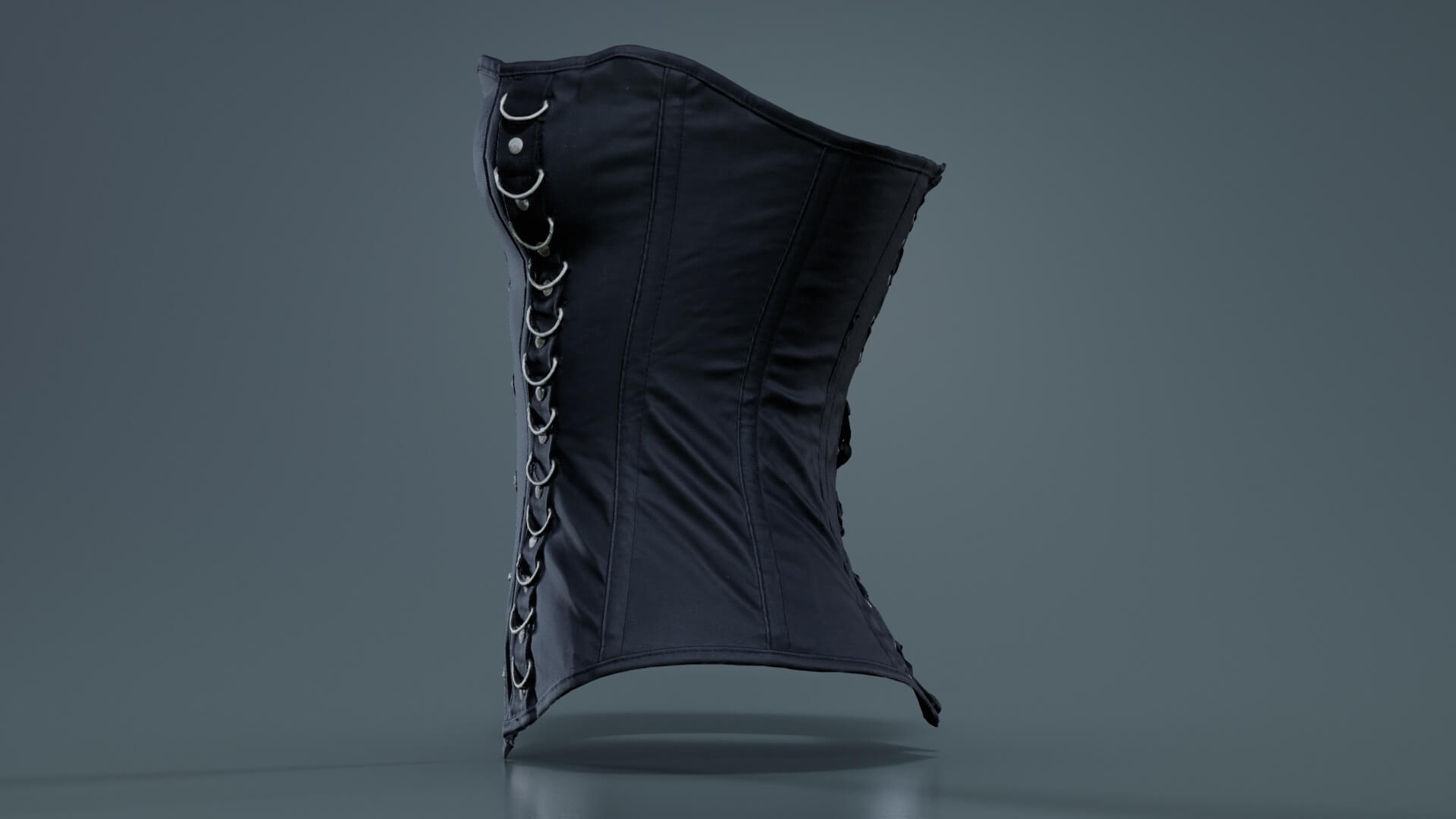 Ringed Corset - 3D Model by Polygonal Miniatures