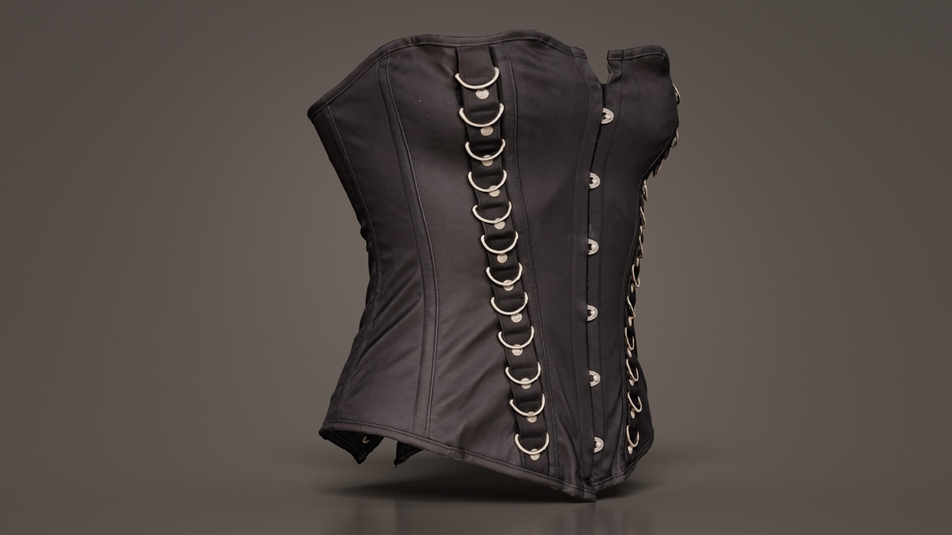 Ringed Corset - 3D Model by Polygonal Miniatures