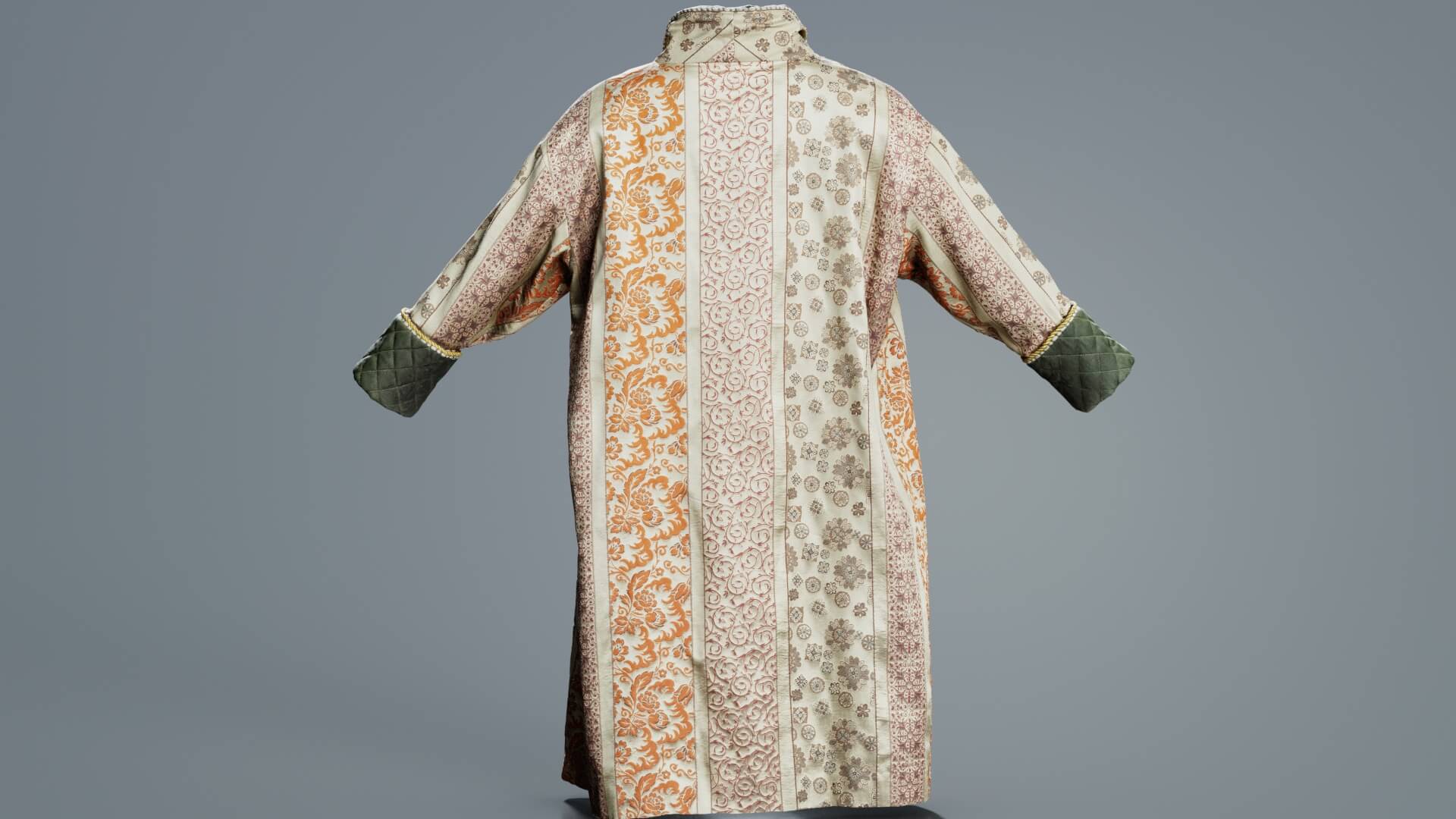 Robe Retro Detailed - 3D Model by Polygonal Miniatures