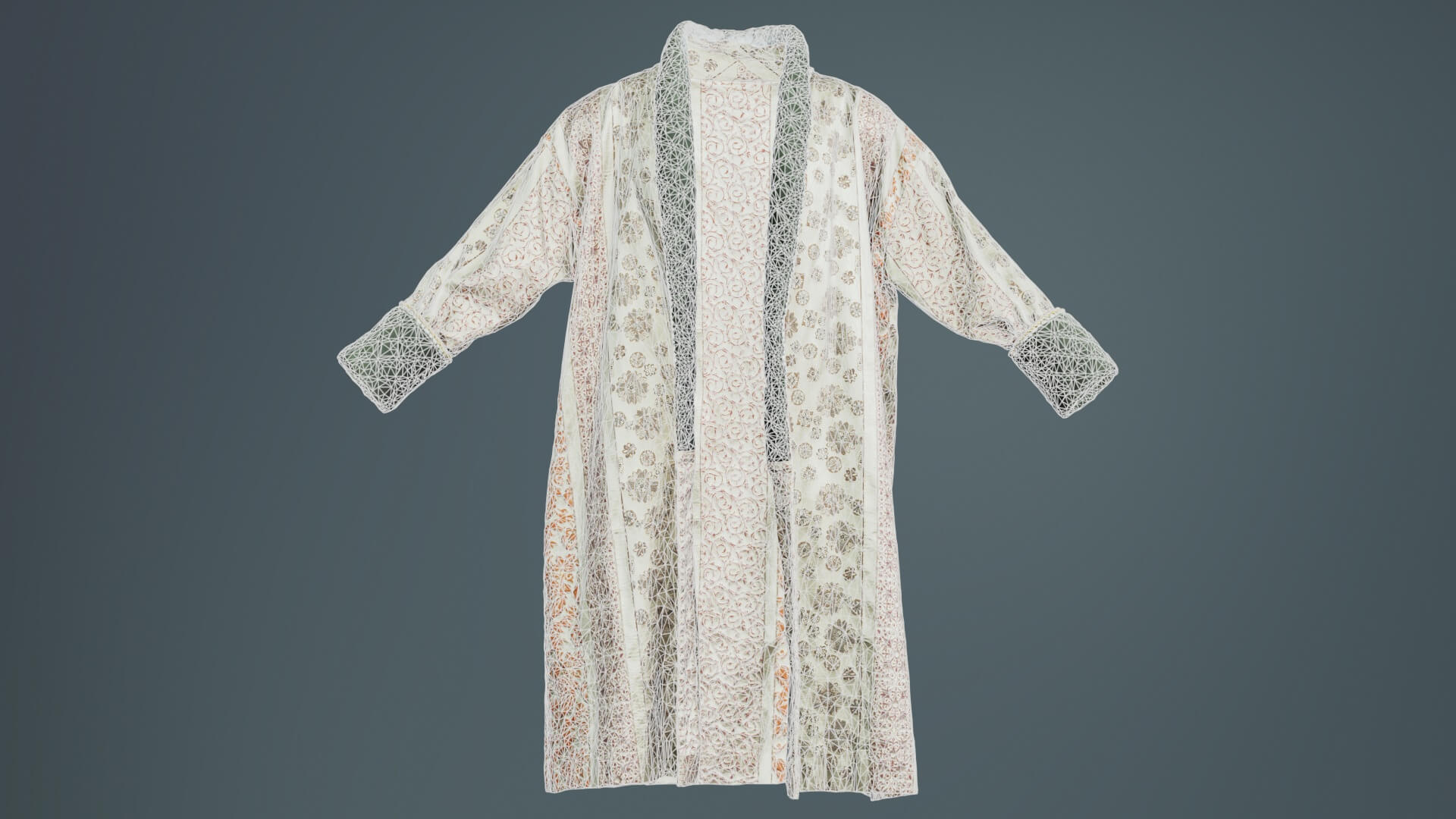 Robe Retro Detailed - 3D Model by Polygonal Miniatures