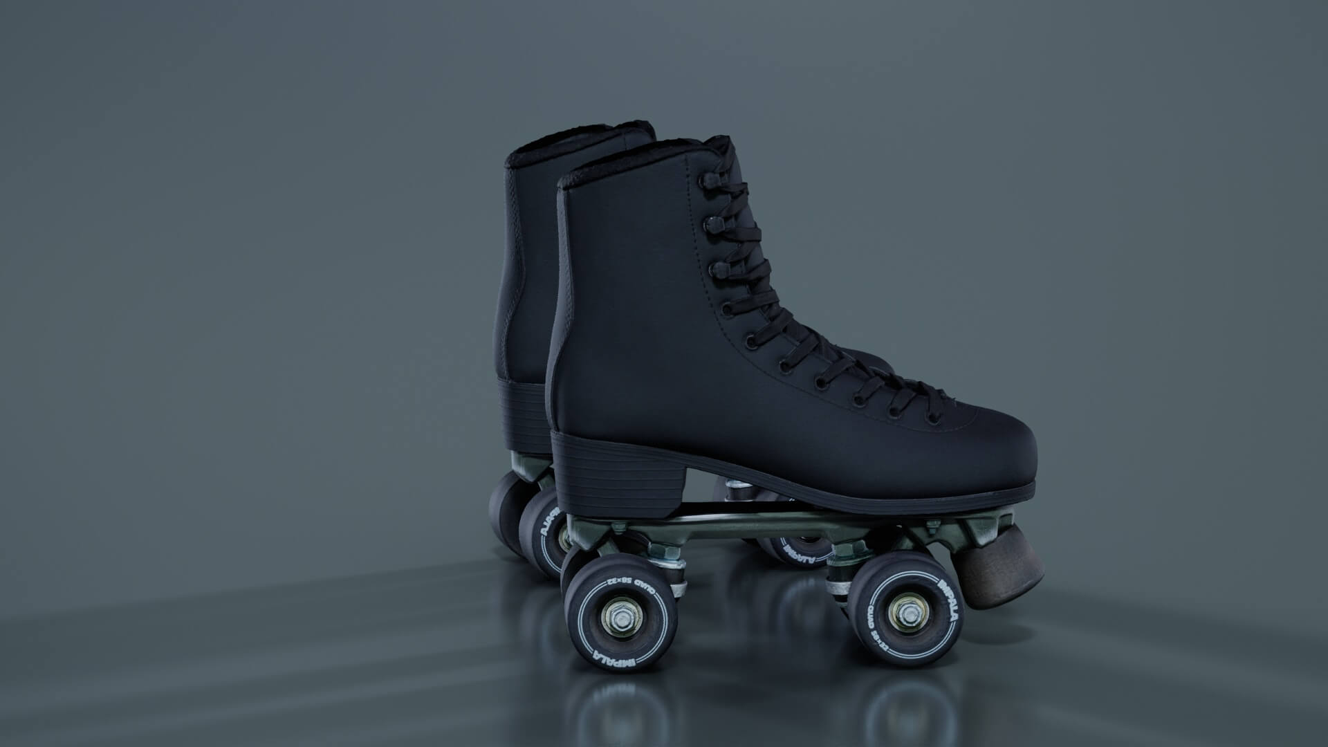Roller Blades - 3D Model by Polygonal Miniatures