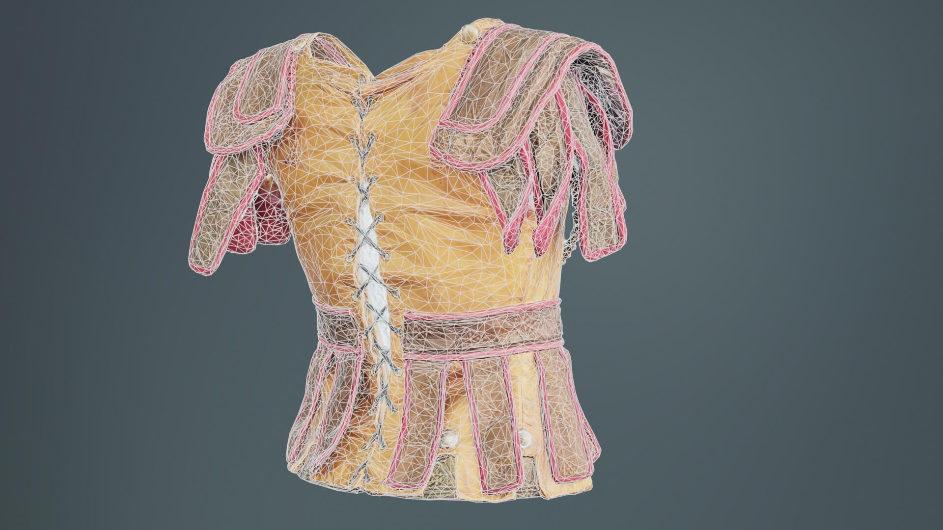 Roman Attire - 3D Model by Polygonal Miniatures