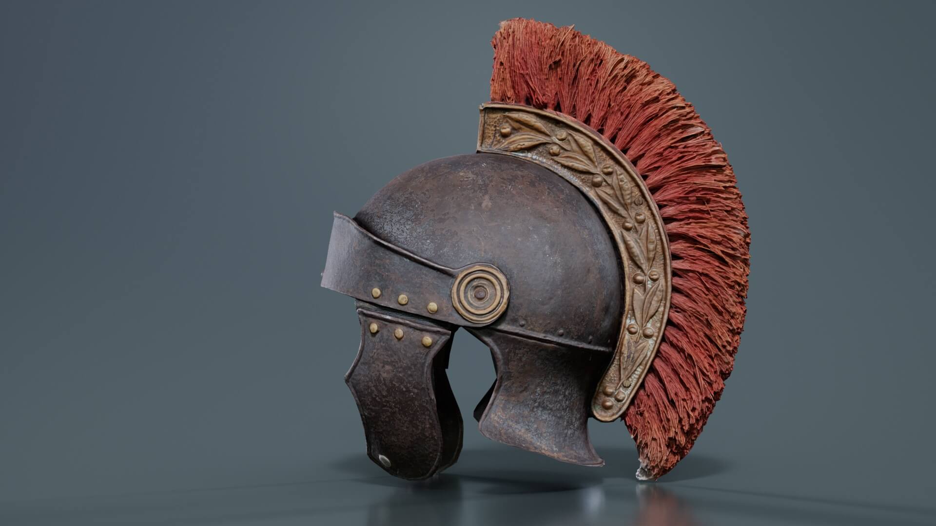 Roman Helmet - 3D Model by Polygonal Miniatures