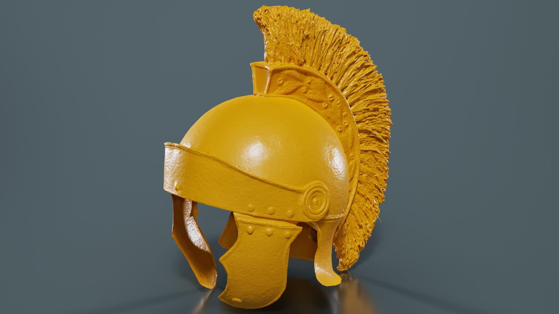 Roman Helmet - 3D Model by Polygonal Miniatures