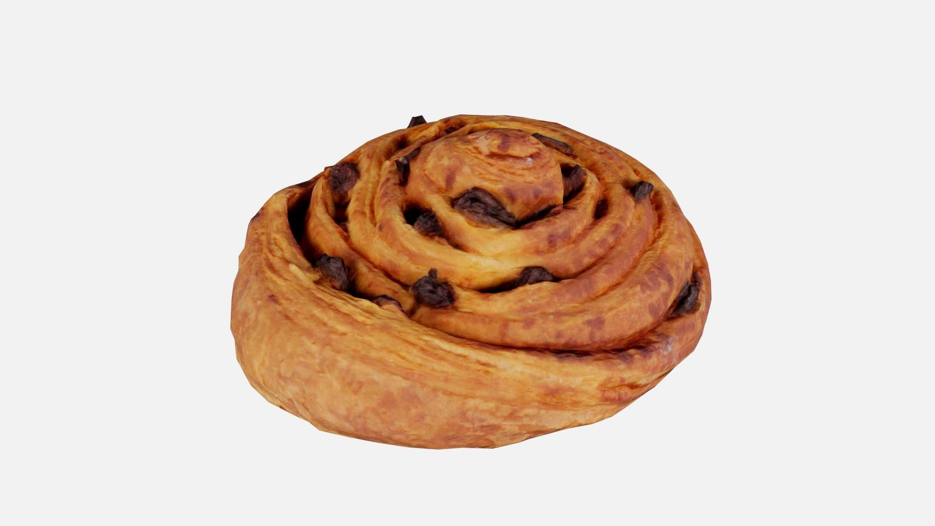 Round Raisin - 3D Model by Polygonal Miniatures