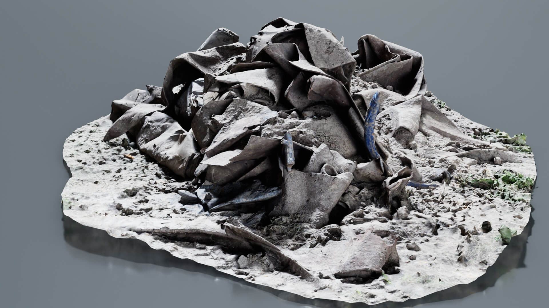 Rubble 02 - 3D Model by Polygonal Miniatures